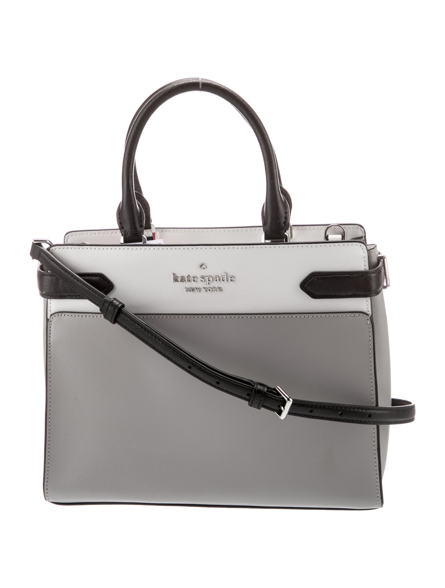 Kate Spade New York Leather Handle Bag - Neutrals Handle Bags, Handbags ...