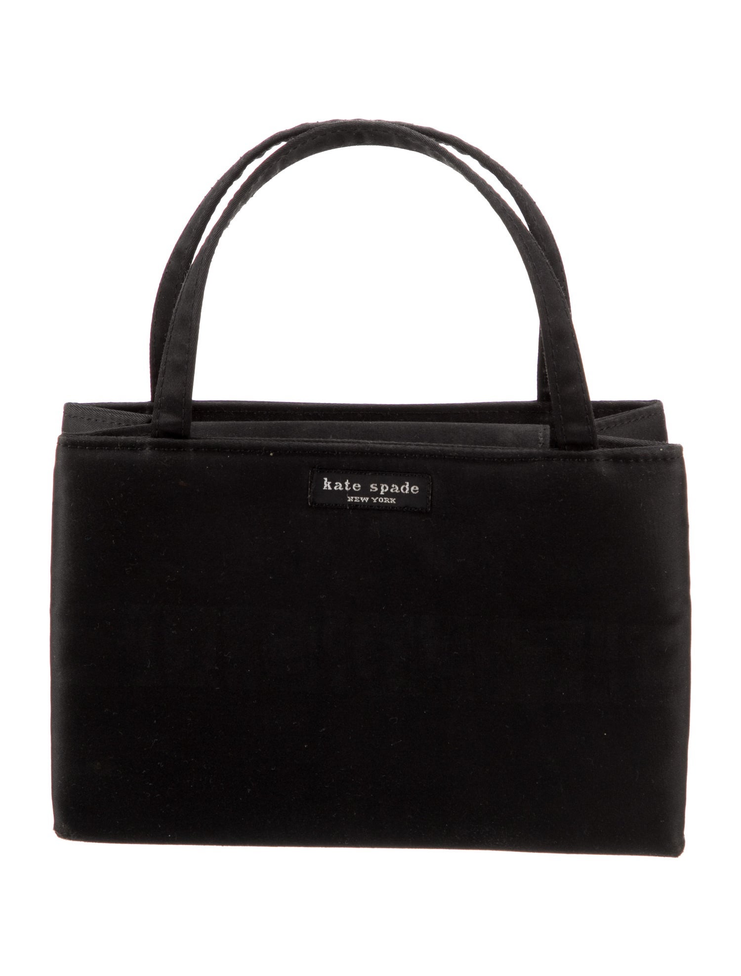 Kate Spade New York Canvas Top Handle Bag - Black Handle Bags, Handbags ...