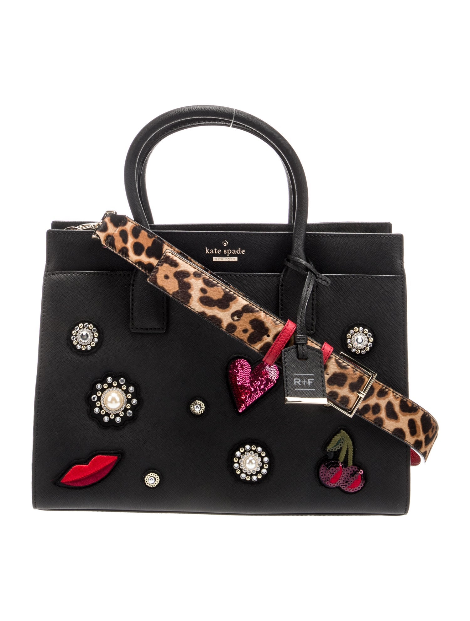 Kate Spade X Rodan & Fields Saffiano Leather Top Handle Bag w/ Tags ...