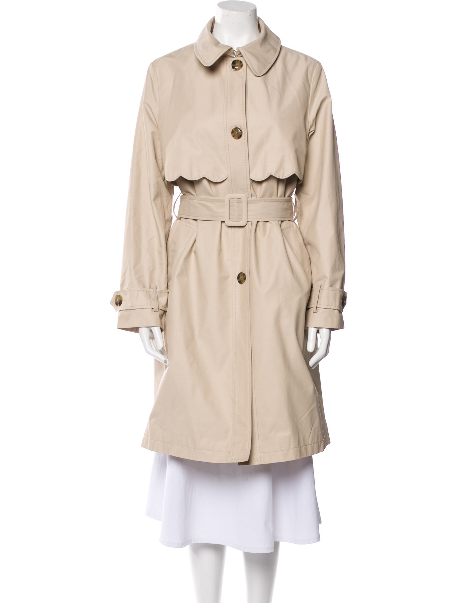Kate Spade New York Trench Coat - Neutrals Coats, Clothing - WKA402926 ...
