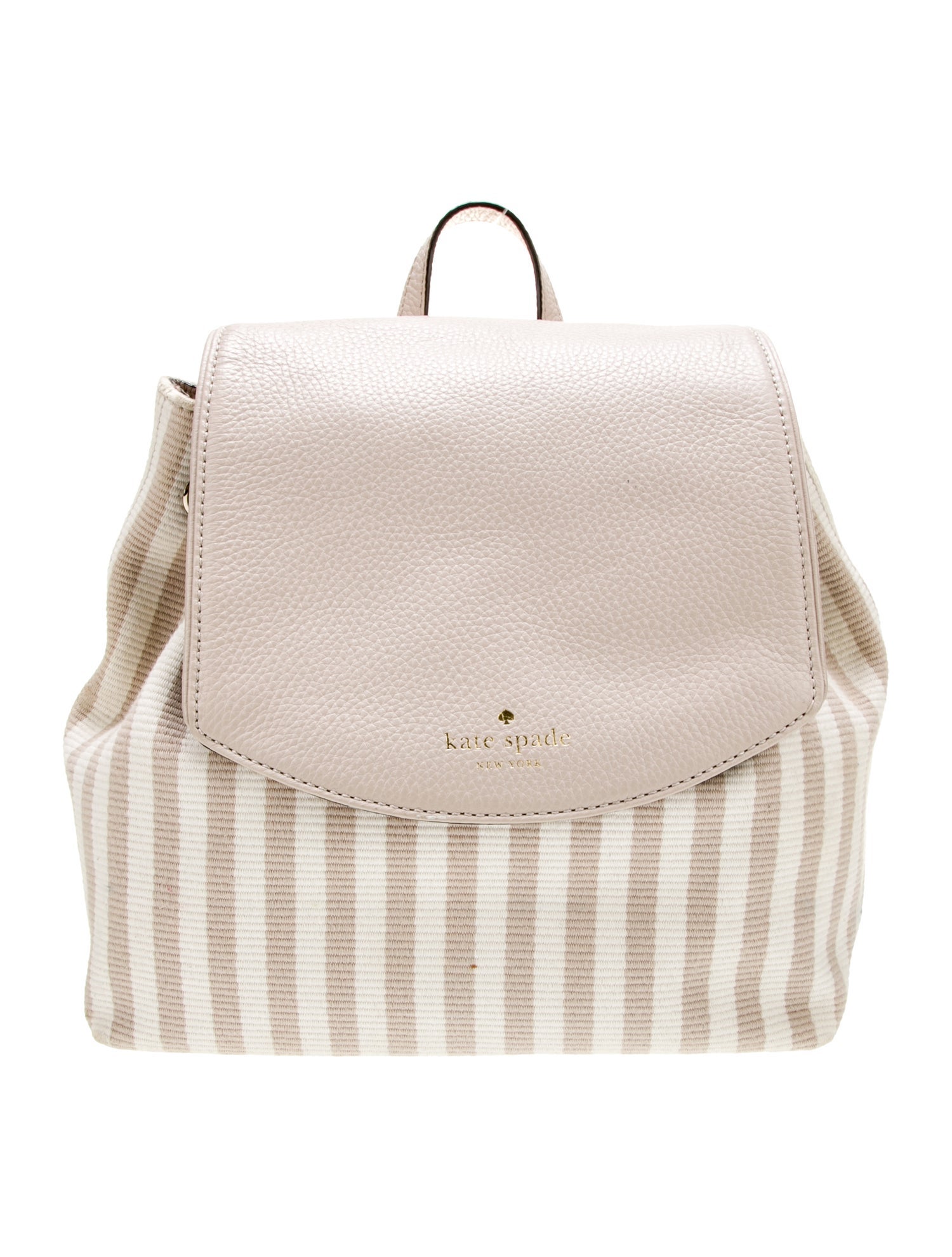 Kate Spade New York Canvas Backpack - Neutrals Backpacks, Handbags ...