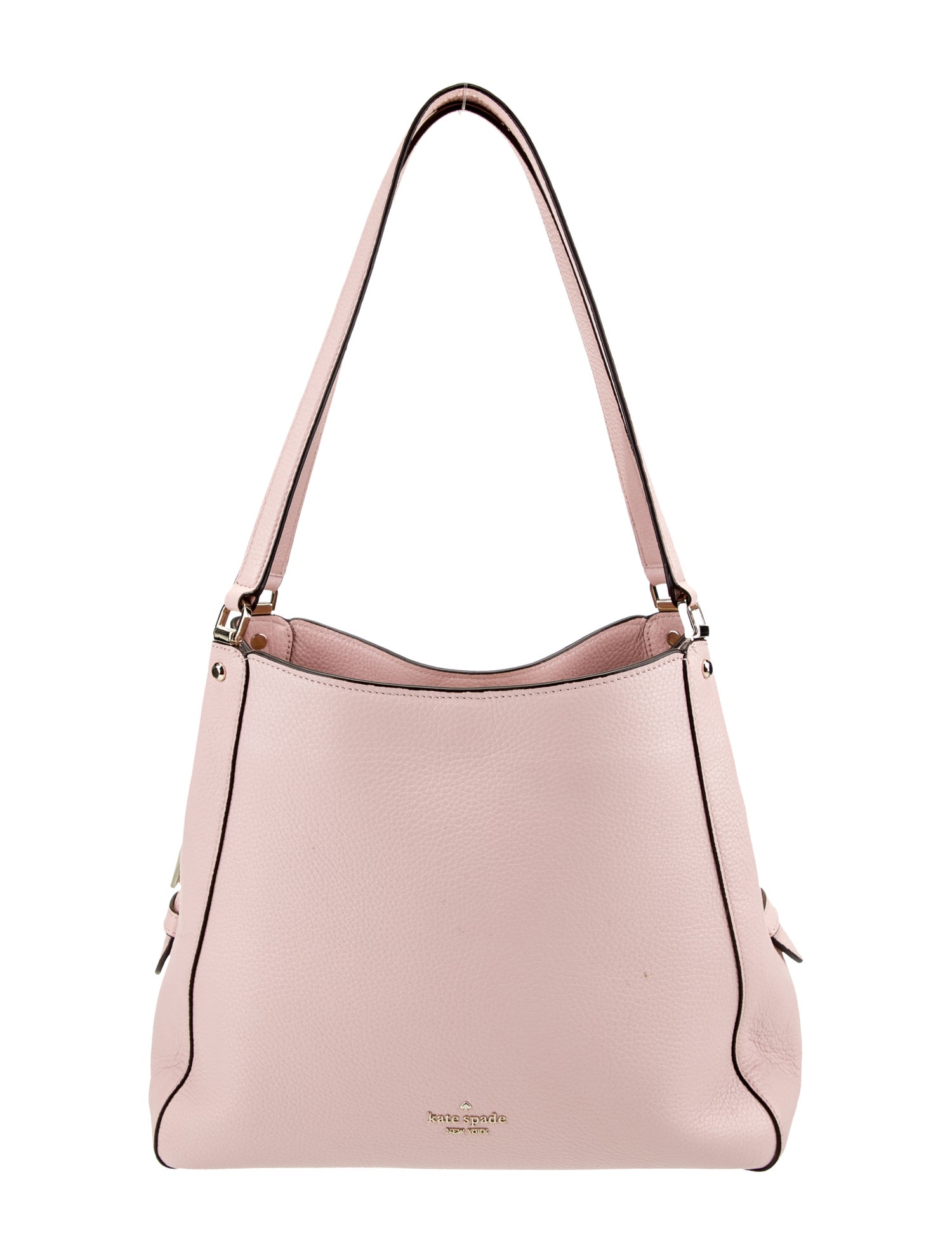 Polène Leather Shoulder Bag - Blue Shoulder Bags, Handbags - WPLNE21803 ...