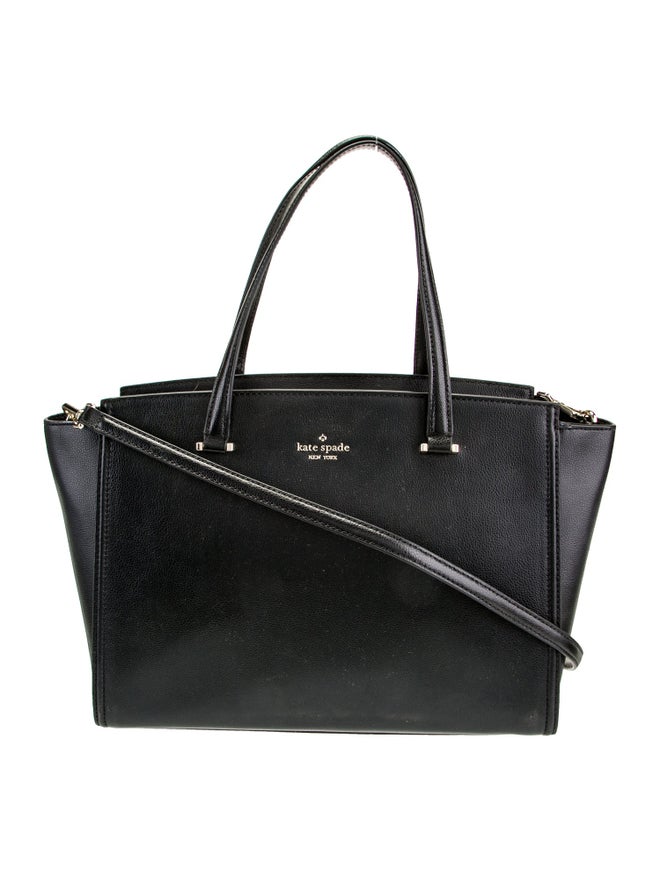 Harrods of London Leather Shoulder Bag - Black Shoulder Bags, Handbags ...