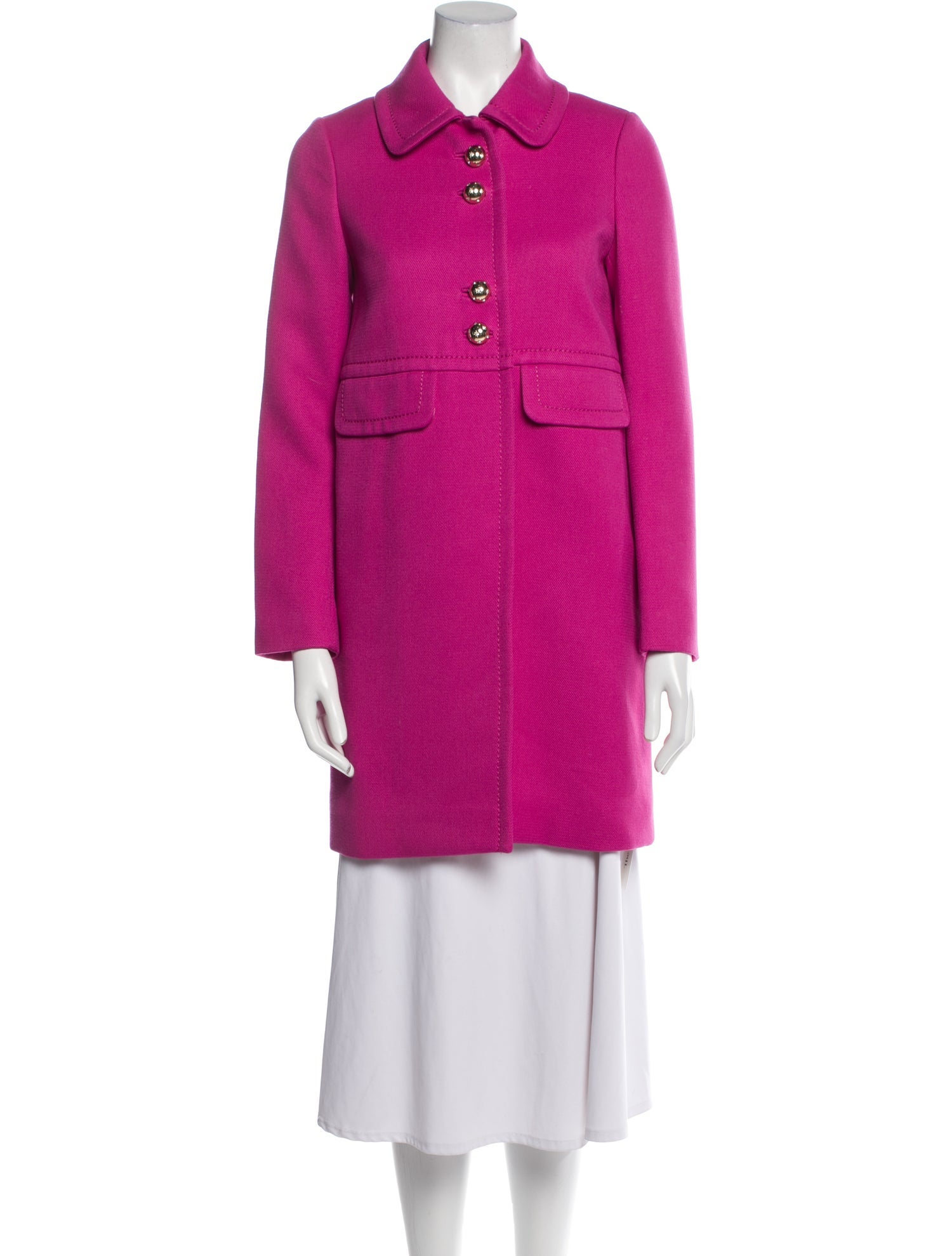 Kate Spade New York Coat - Pink Coats, Clothing - WKA411853 | The RealReal