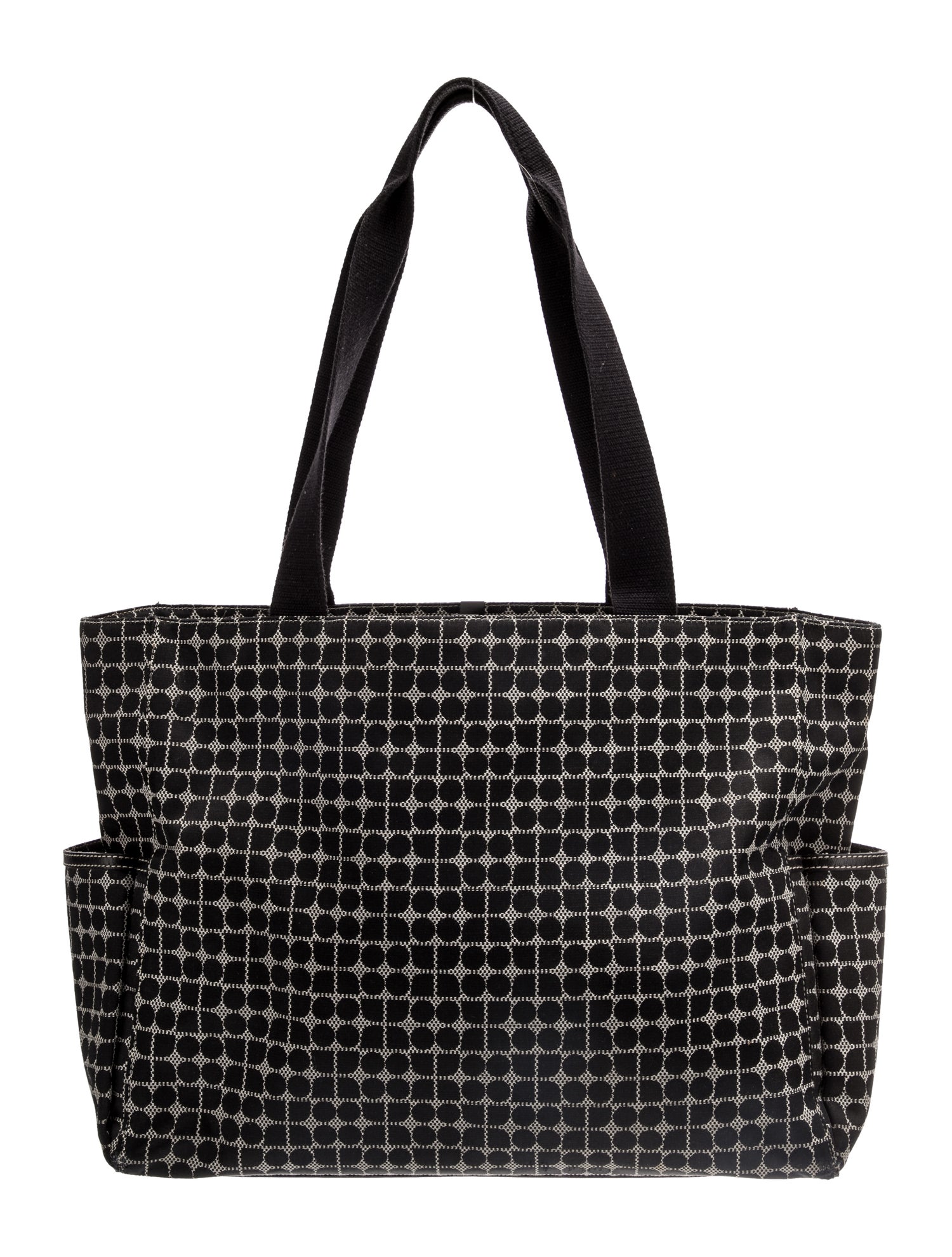 Kate Spade New York Canvas Tote - Black Totes, Handbags - WKA412235 ...