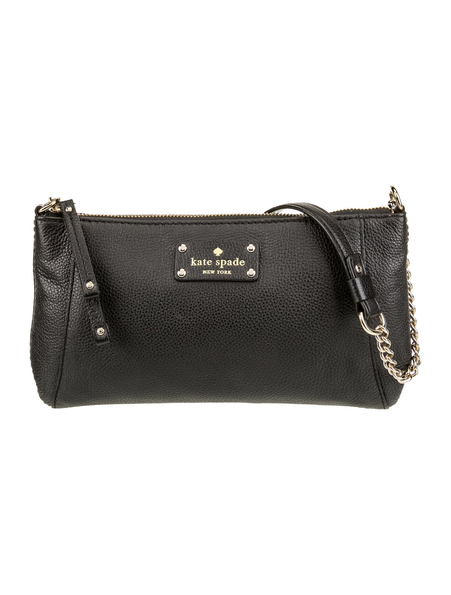 Sandro Leather Chain Link Shoulder Bag - Black Shoulder Bags, Handbags ...
