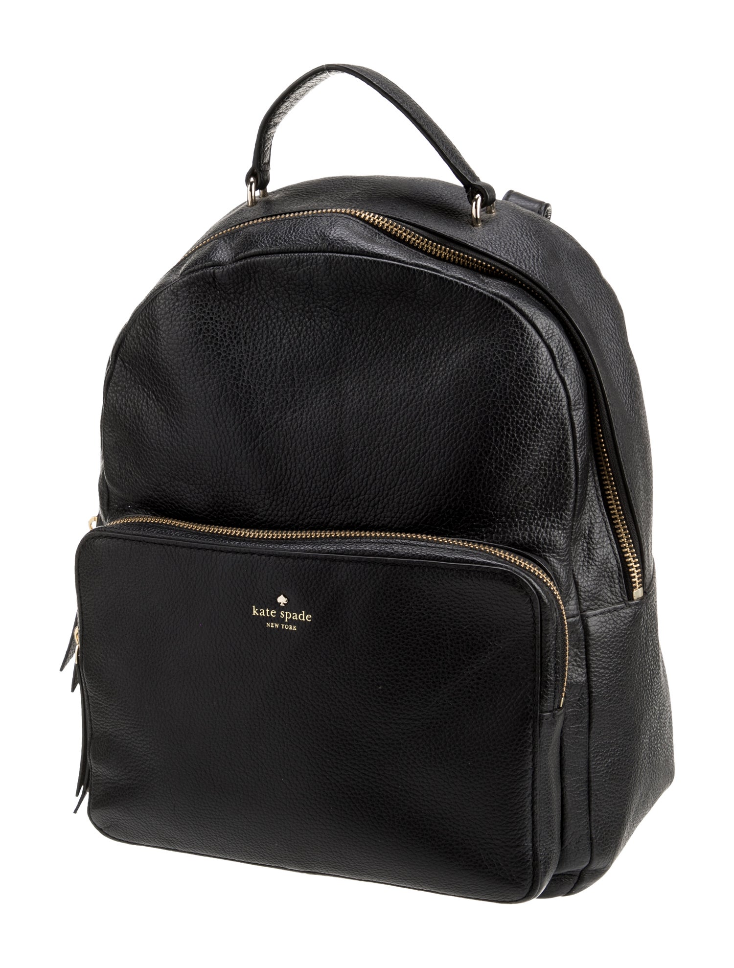Kate Spade New York Leather Backpack - Black Backpacks, Handbags ...