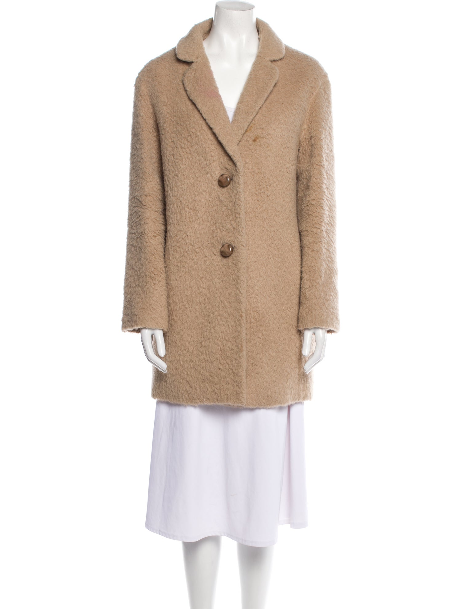 Kate Spade New York Faux Fur Coat - Brown Coats, Clothing - WKA414109 ...
