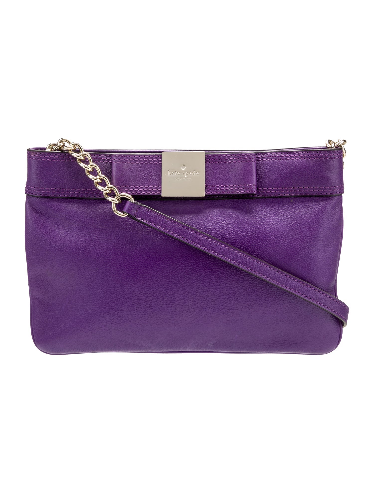 Escada Satin Crossbody Bag - Purple Crossbody Bags, Handbags - ESC125575 | The RealReal