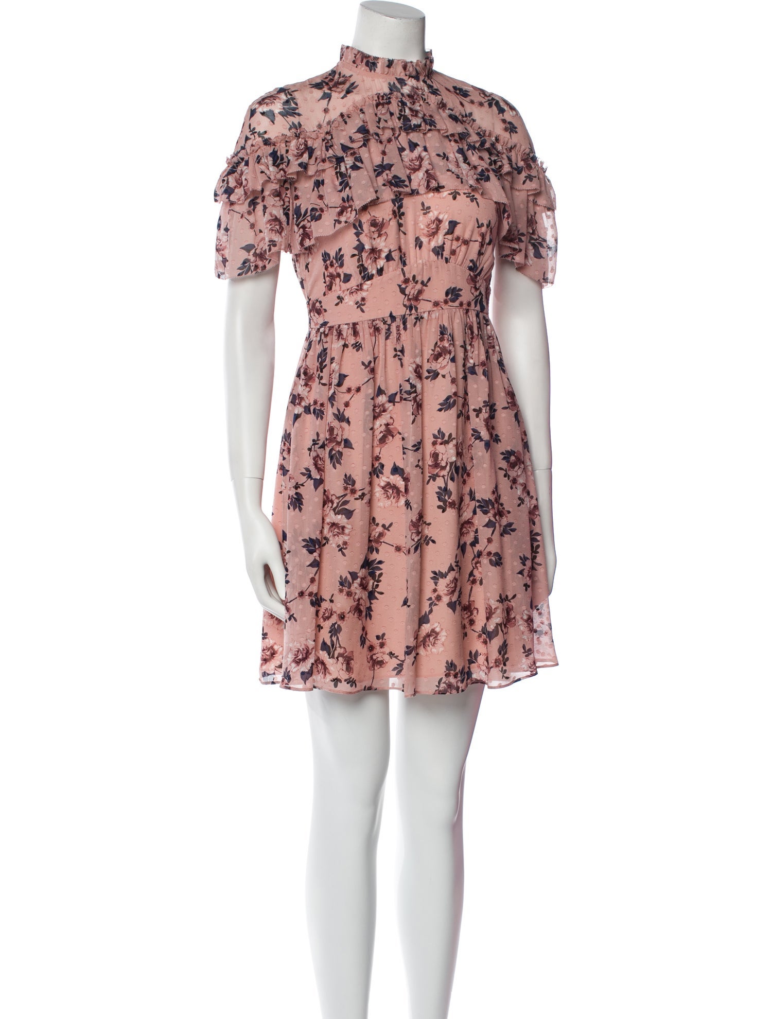 Kate Spade New York Silk Mini Dress - Pink Dresses, Clothing ...