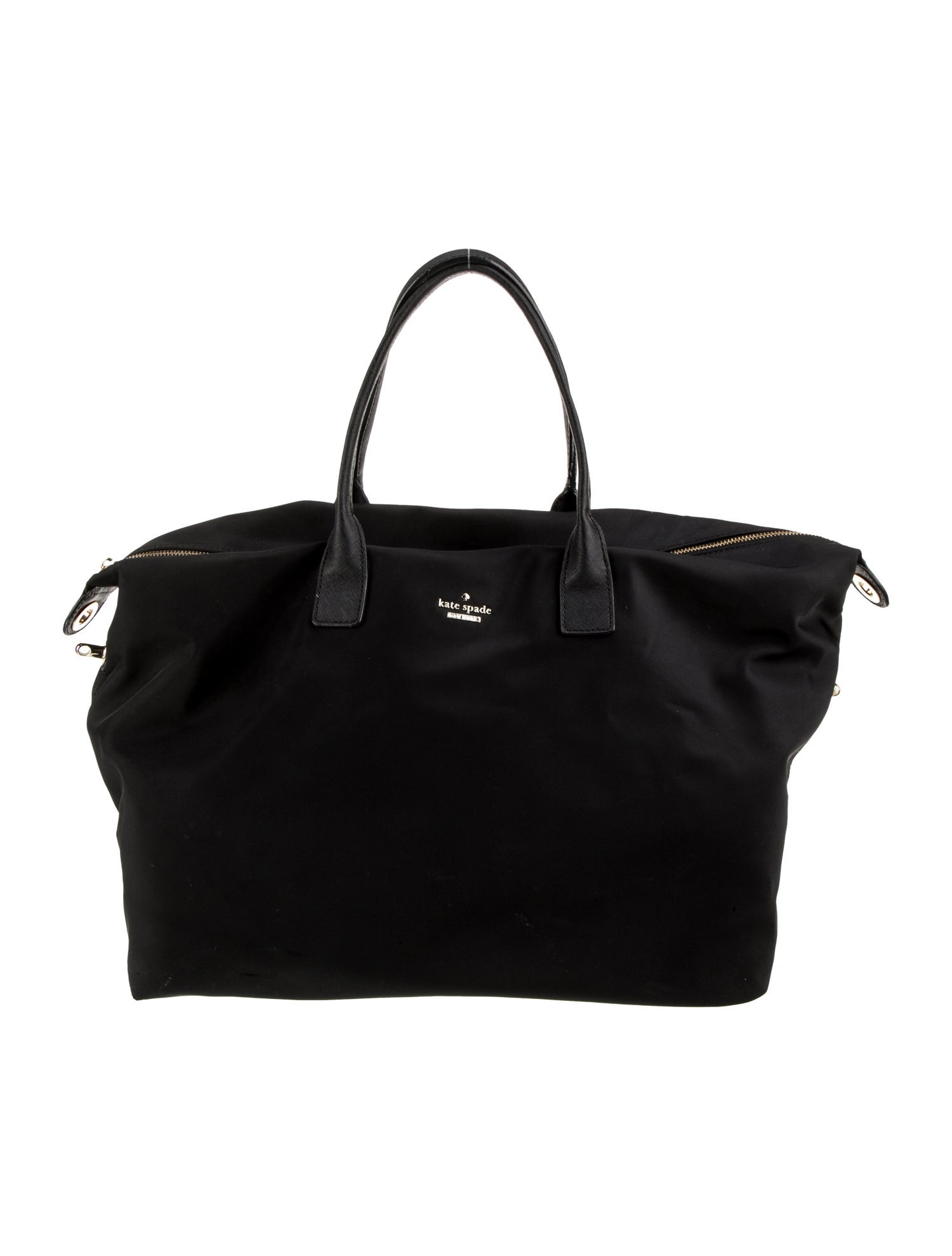 Kate Spade New York Nylon Weekender Bag - Black Luggage and Travel ...