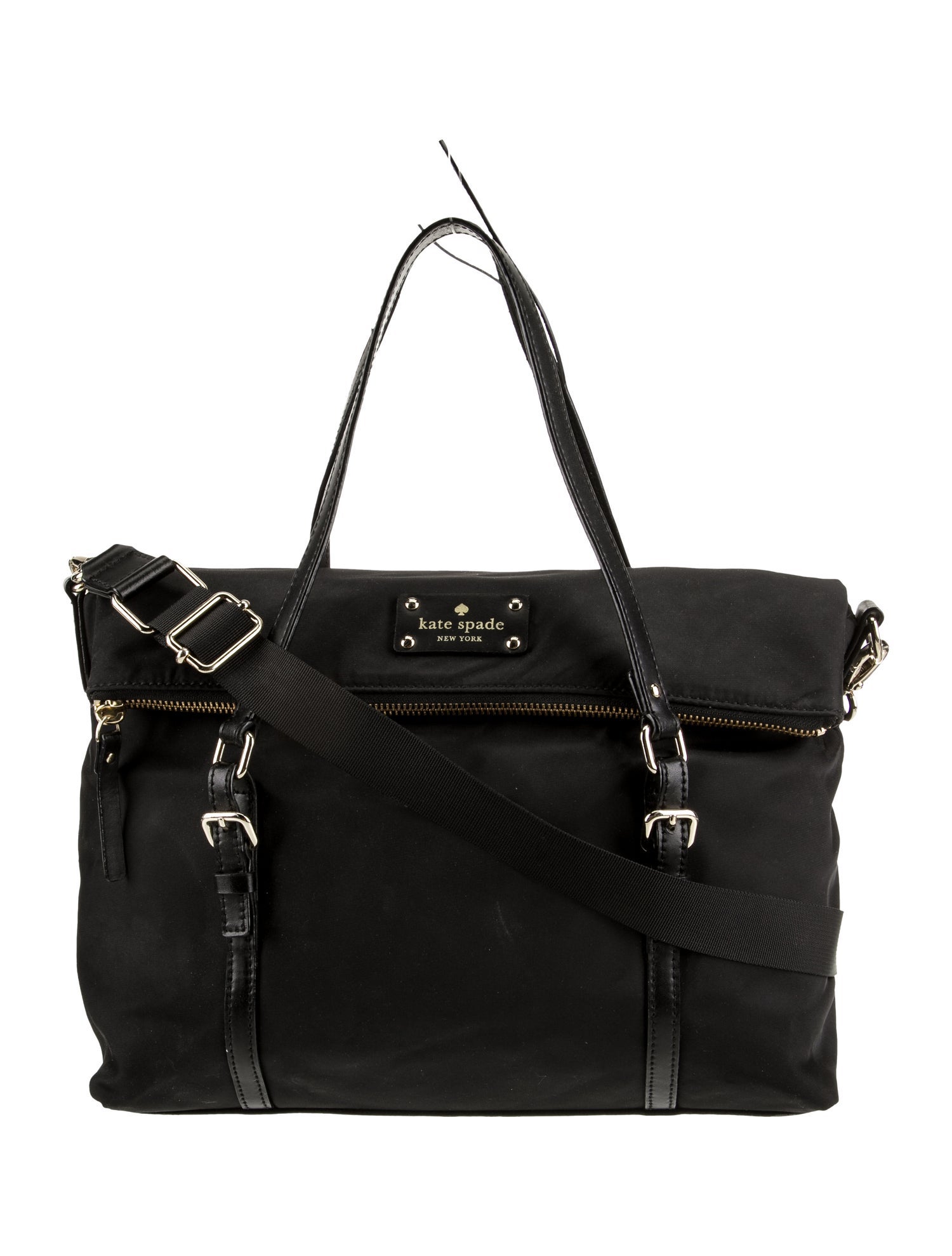 Kate Spade New York Nylon Weekender Bag - Black Crossbody Bags ...
