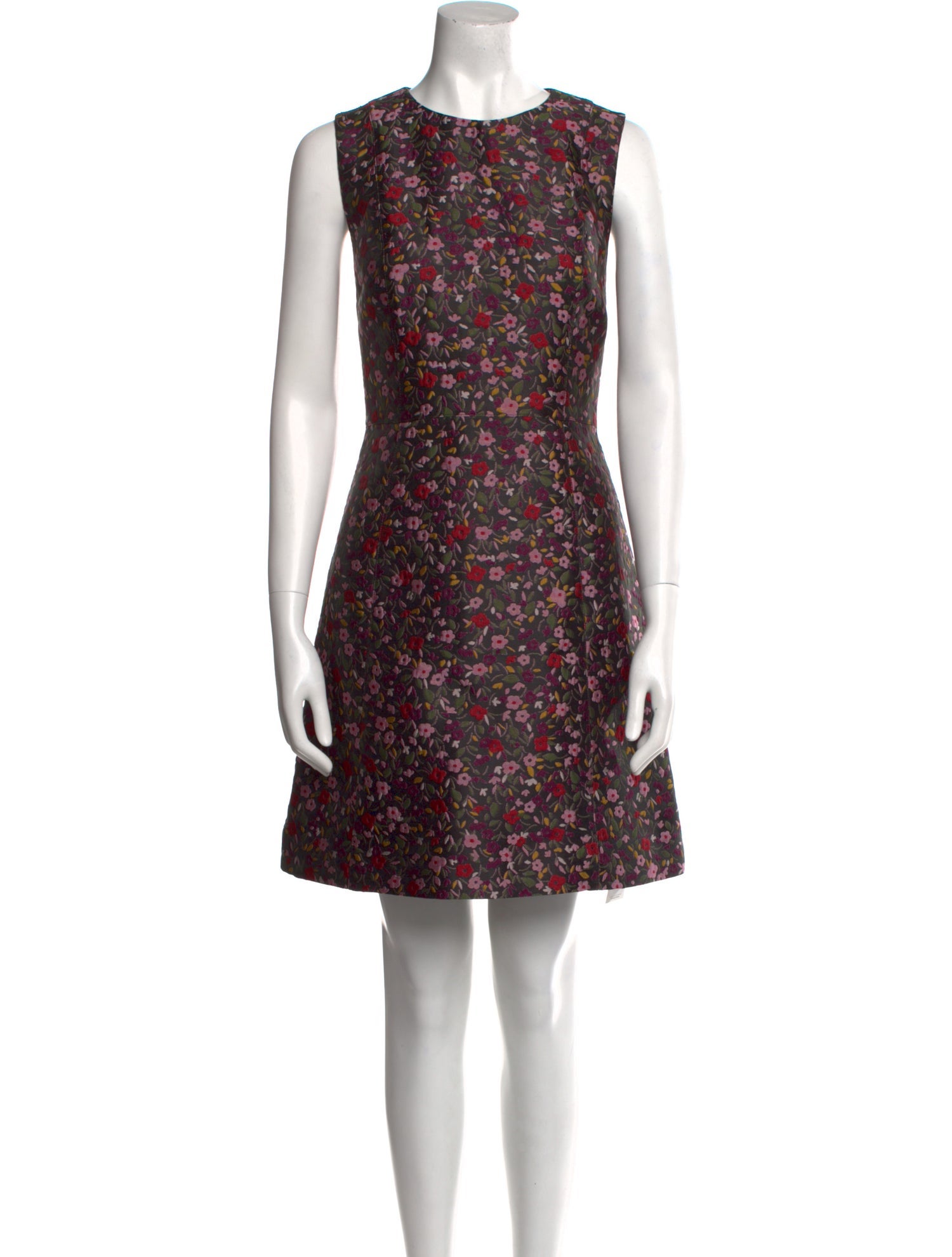 Kate Spade New York Floral Print Mini Dress - Black Dresses, Clothing ...