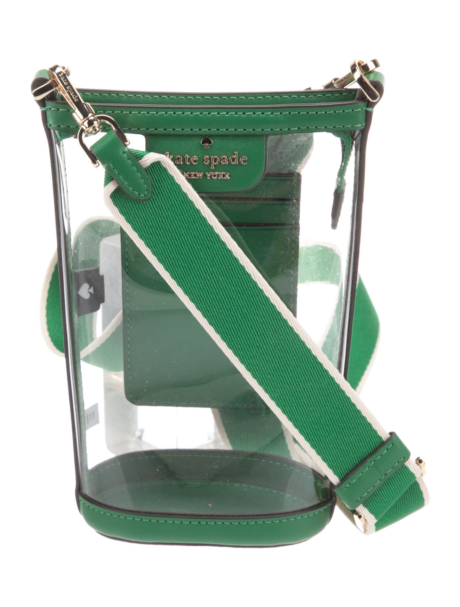 Kate Spade New York PVC Bucket Bag - Green Mini Bags, Handbags ...