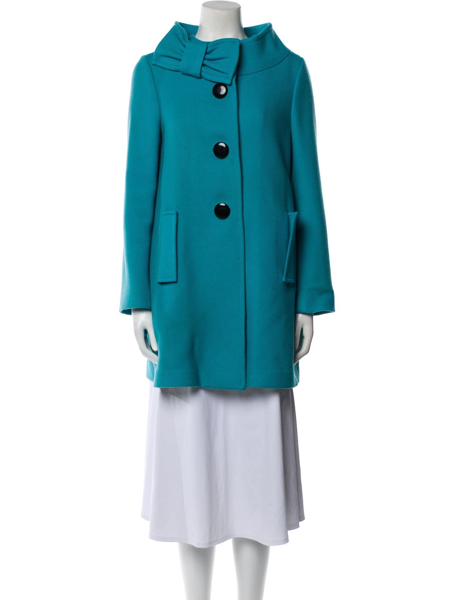 Kate Spade New York Wool Coat - Blue Coats, Clothing - WKA435566 | The ...