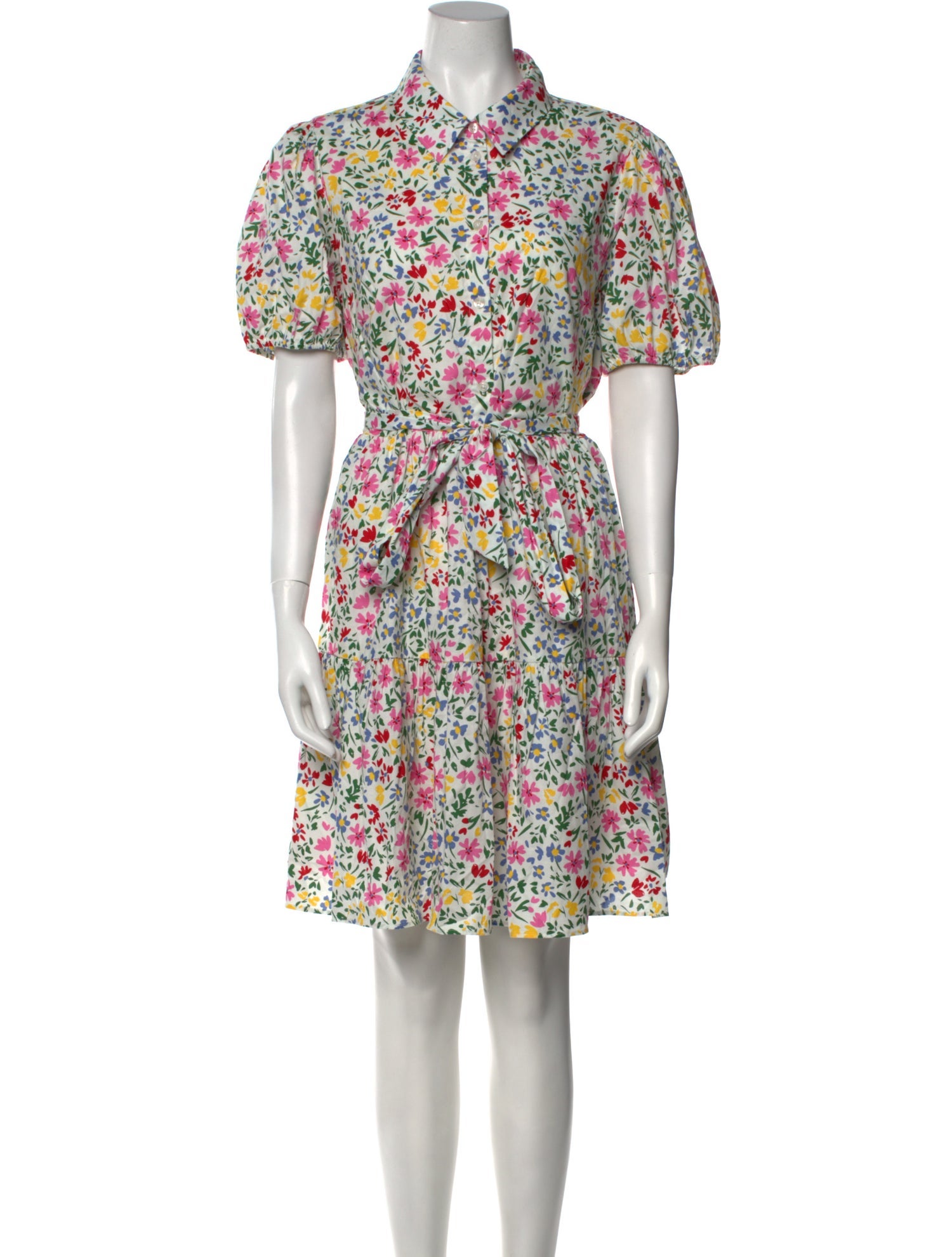 Kate Spade New York Floral Print Mini Dress - White Dresses, Clothing ...