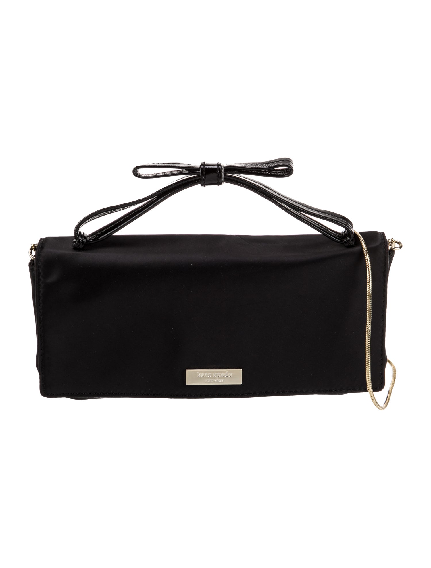 Kate Spade New York Satin Belt Bag - Black Crossbody Bags, Handbags ...