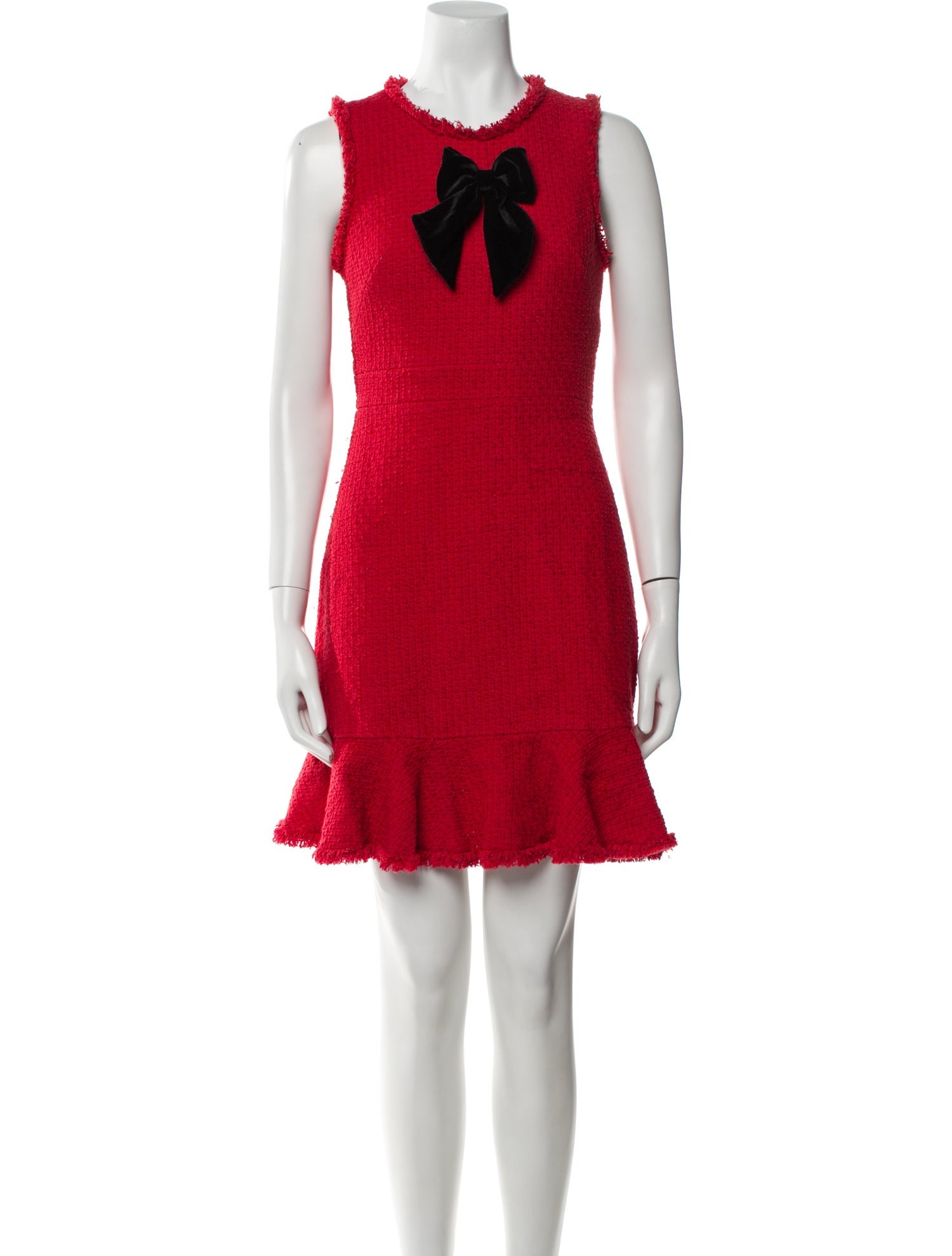 Kate Spade New York Crew Neck Mini Dress - Red Dresses, Clothing ...