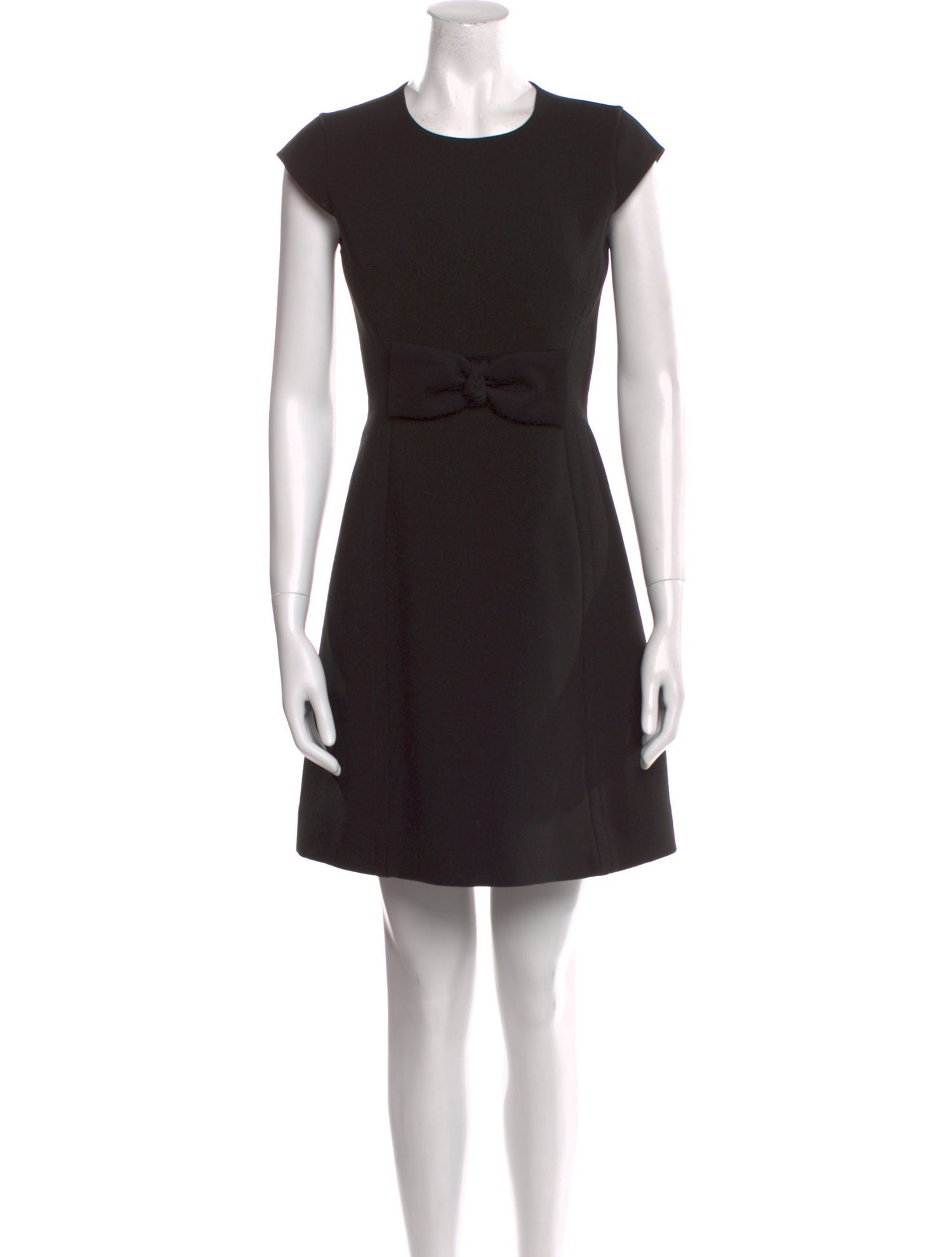 Kate Spade New York Crew Neck Mini Dress - Black Dresses, Clothing ...