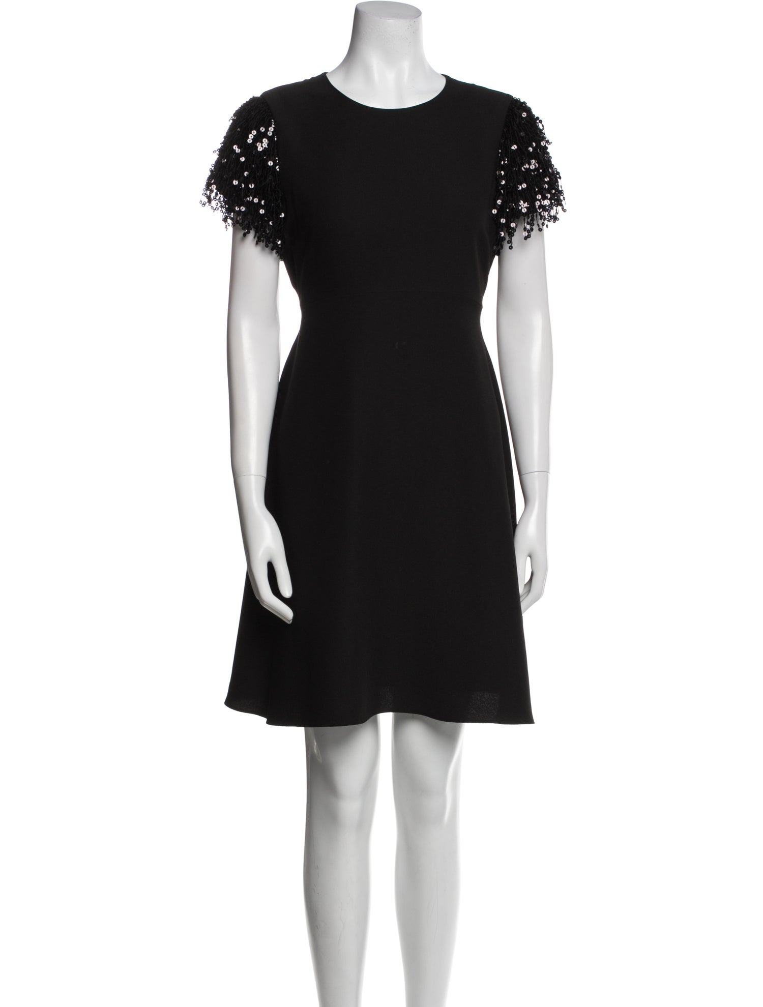 Kate Spade New York Crew Neck Mini Dress - Black Dresses, Clothing ...