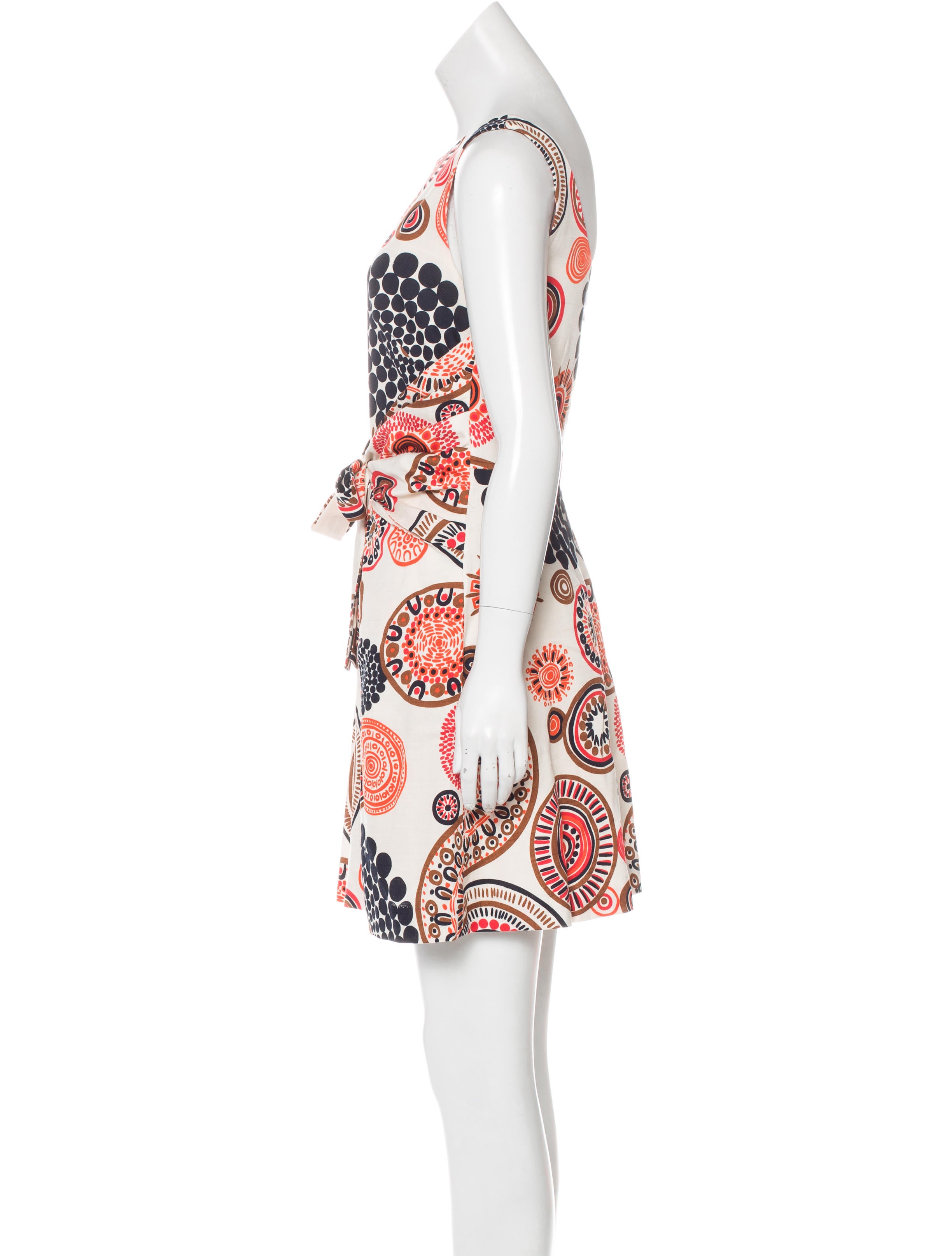 Kate Spade New York Printed A-Line Dress - Neutrals Dresses, Clothing ...