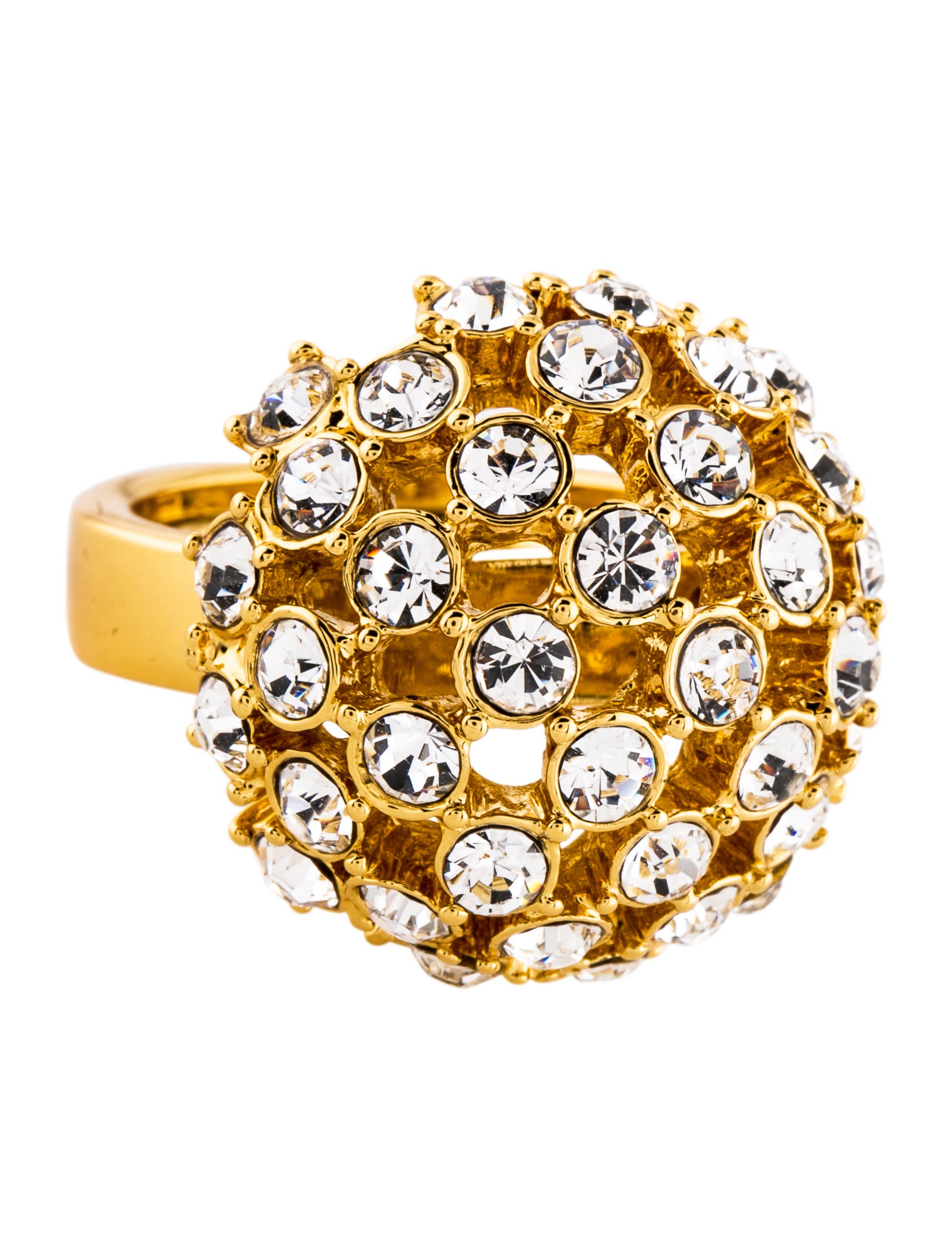 Kate Spade New York Crystal Cocktail Ring - Rings - WKA73342 | The RealReal