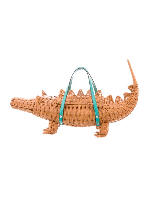 Kate Spade New York Swamped 3D Wicker Alligator Bag w/ Tags - Handbags ...