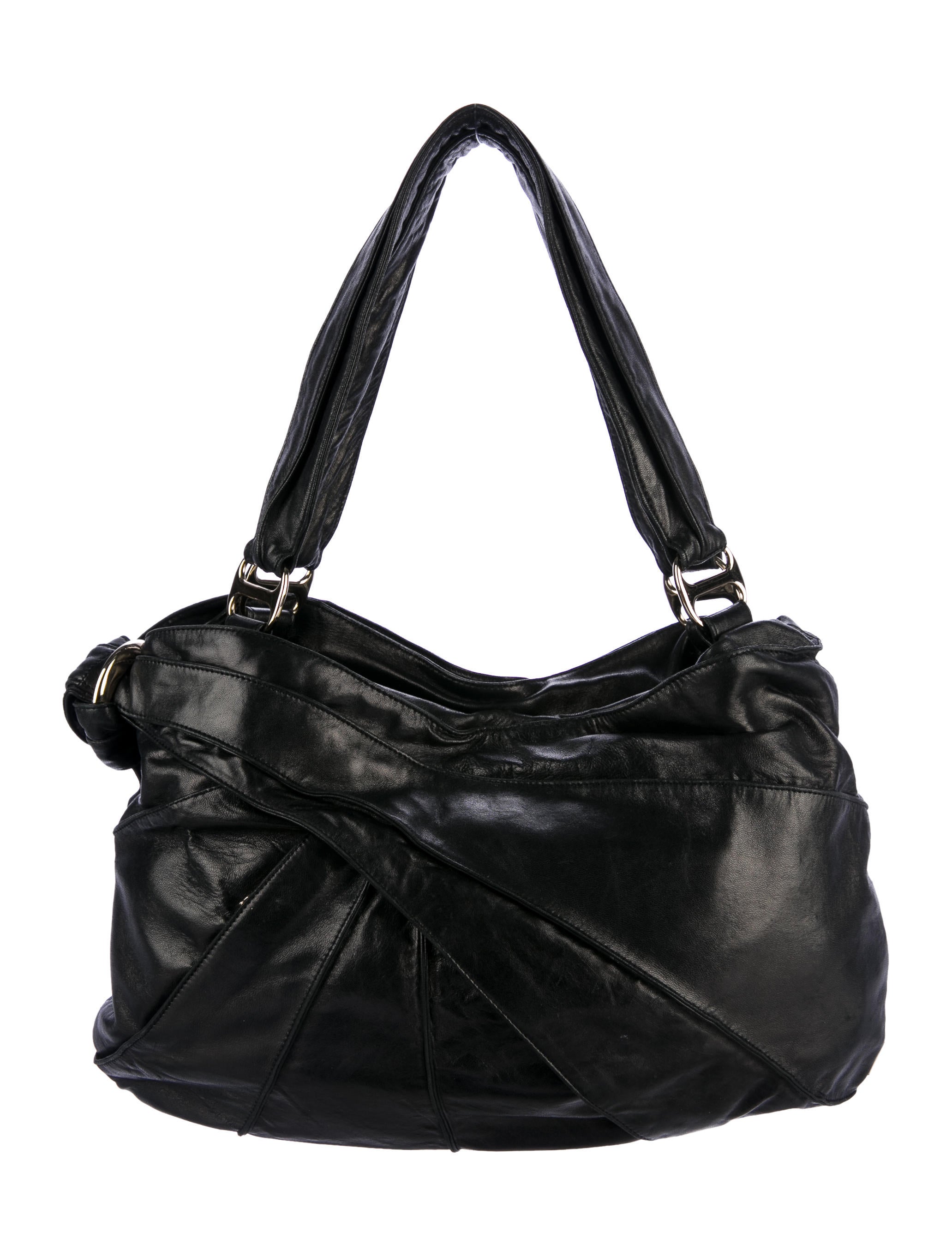 Kooba Pleated Leather Shoulder Bag - Handbags - WKB20031 | The RealReal