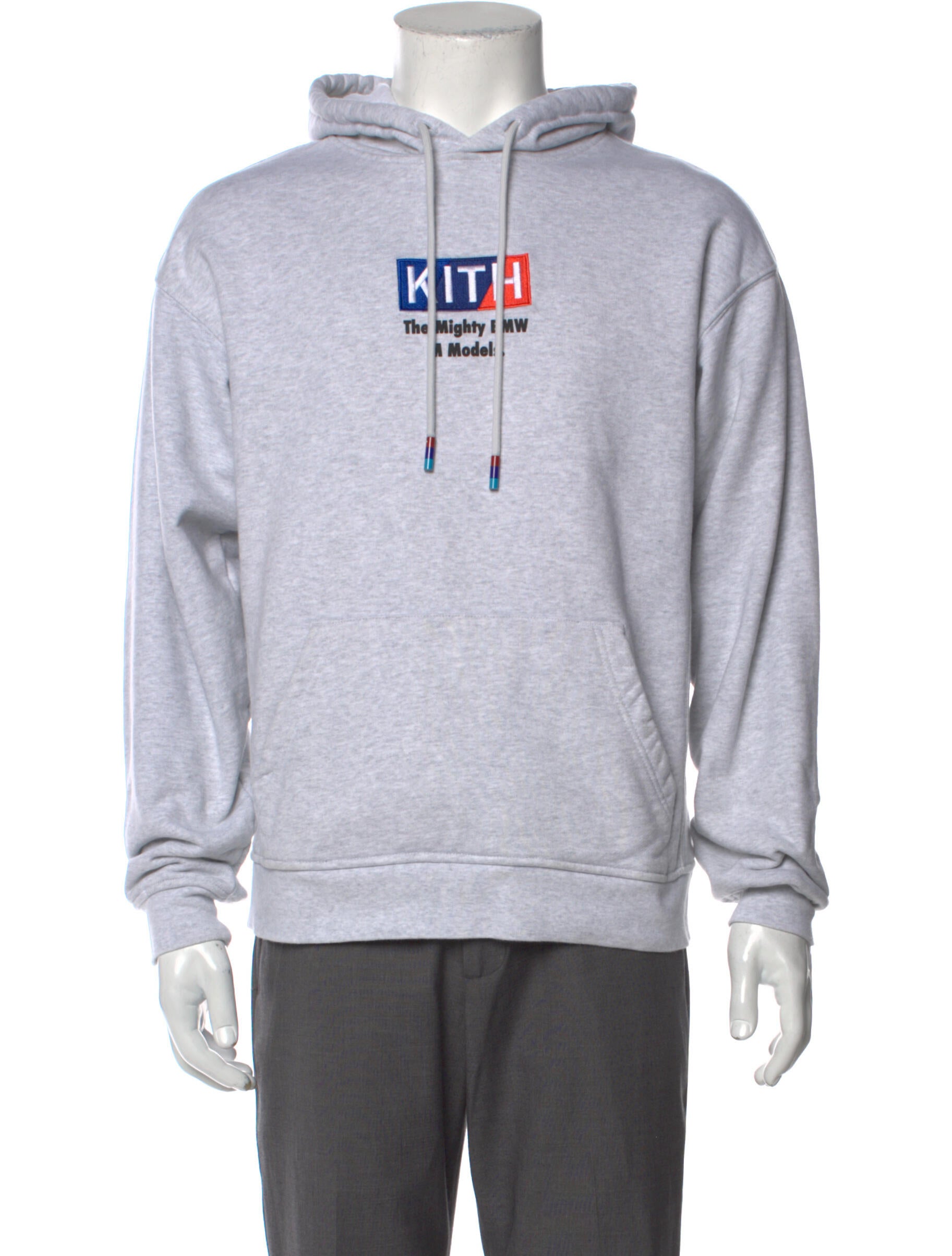 KITH x BMW 2020 M Sport Logo Hoodie - Grey Sweatshirts & Hoodies ...