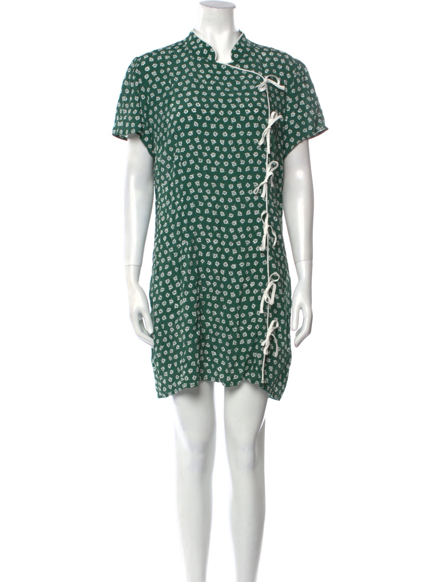 Kitri Printed Mini Dress - Green Dresses, Clothing - WKIRT20219 | The ...