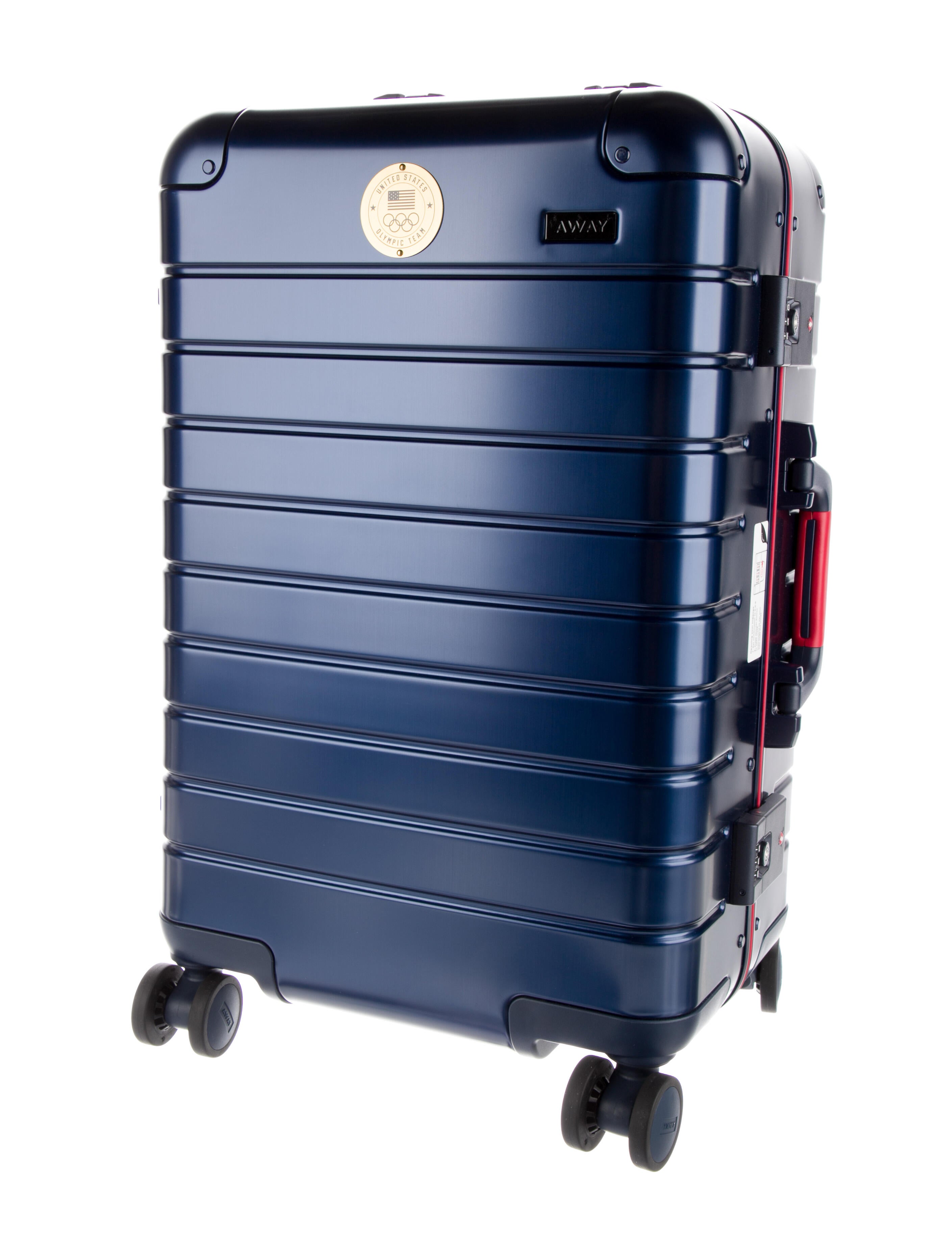 KITH Aluminum Combo Lock Suitcase - Blue Luggage and Travel, Handbags ...