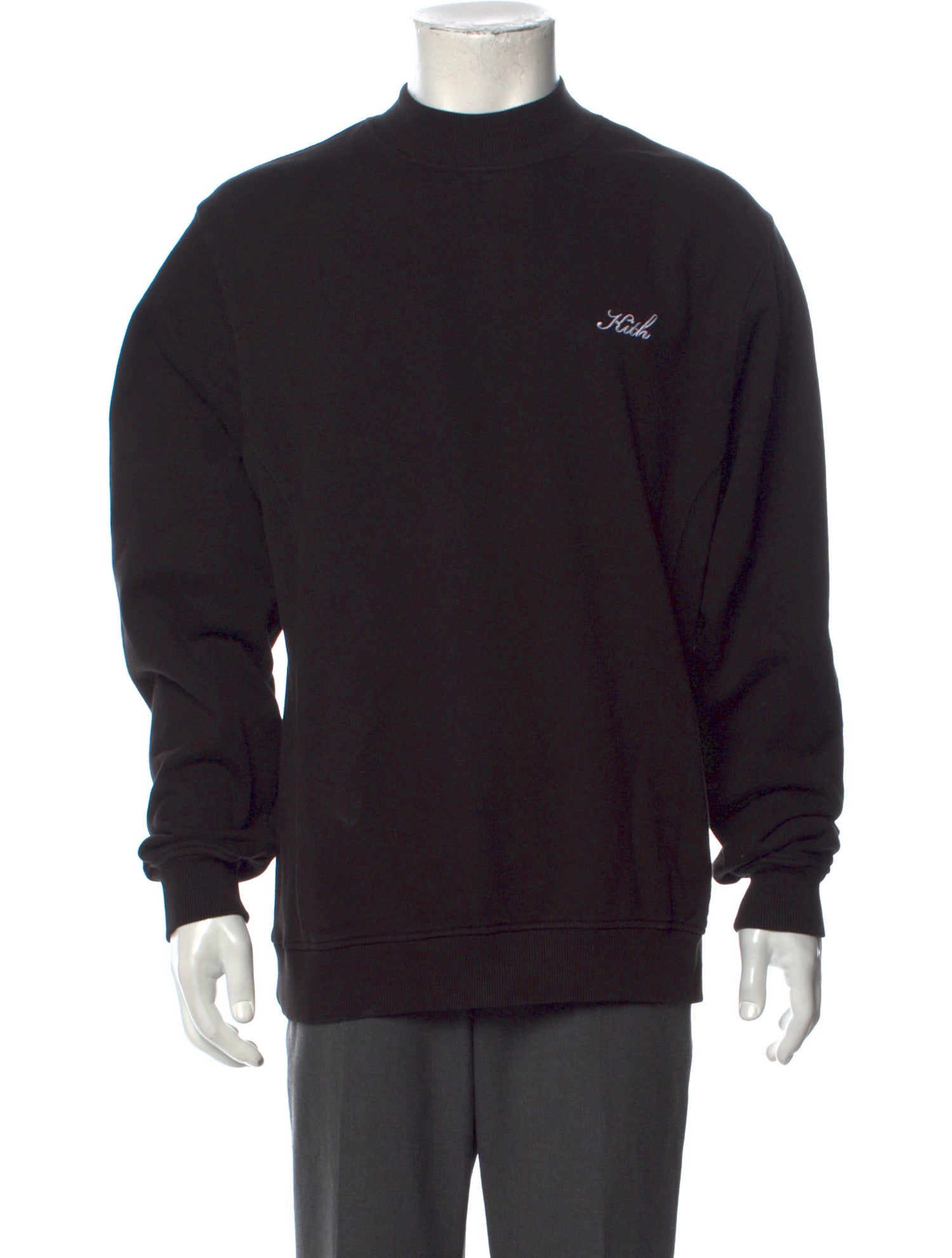ATM Crew Neck Long Sleeve Hoodie - Blue Sweatshirts & Hoodies, Clothing ...