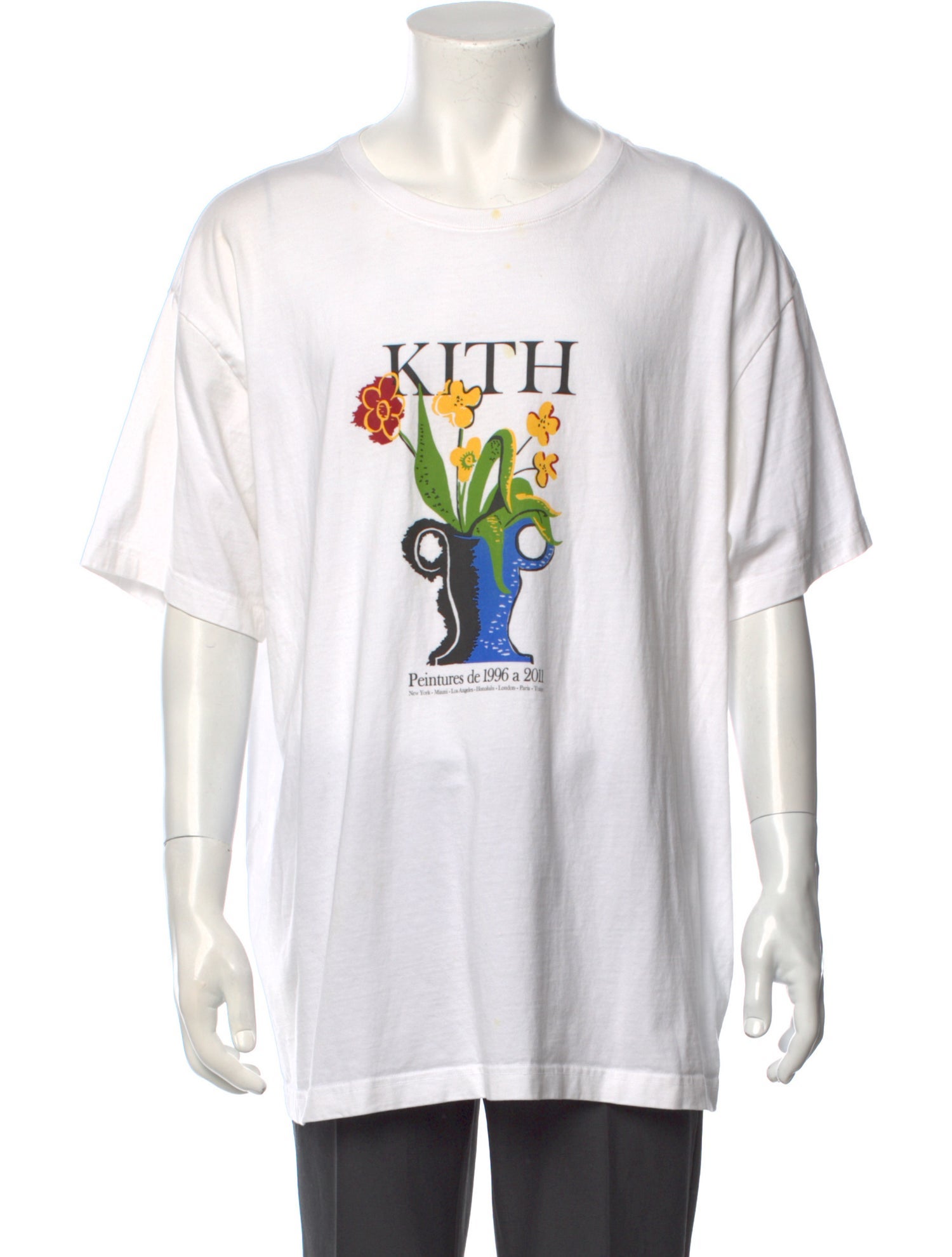 KITH Graphic Print Crew Neck T-Shirt - White T-Shirts, Clothing ...