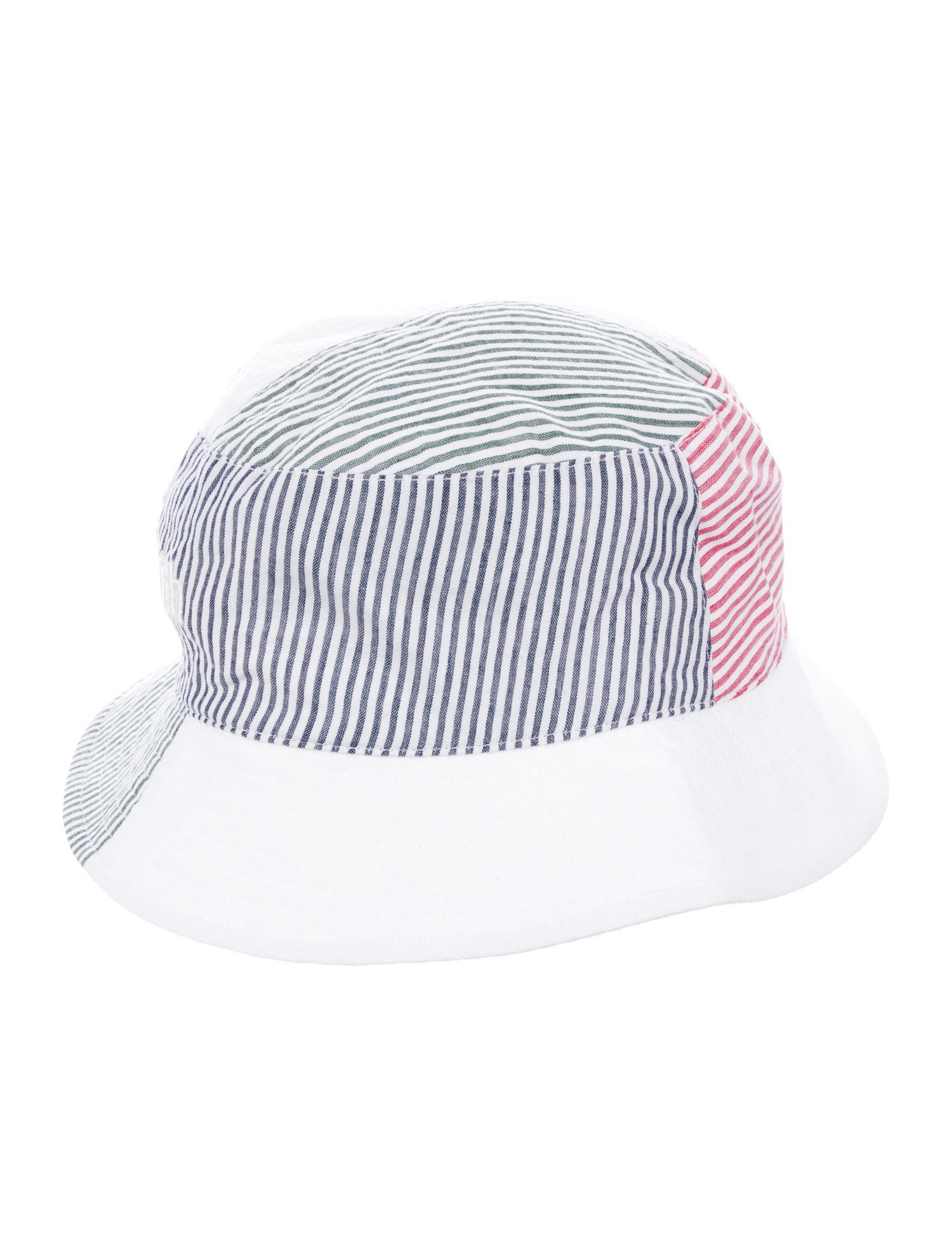 KITH Kids' Seersucker Bucket Hat w/ Tags - White Sizes 7-16, Boys ...