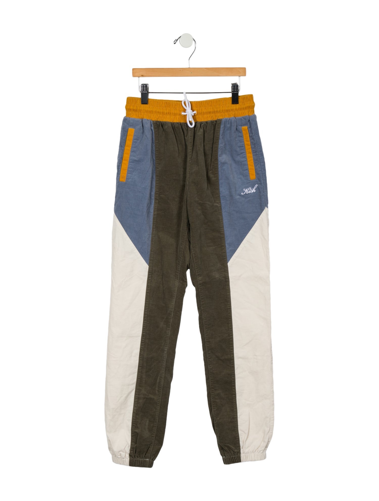 KITH Boys' Colorblock Corduroy Joggers - White Sizes 7-16, Boys ...