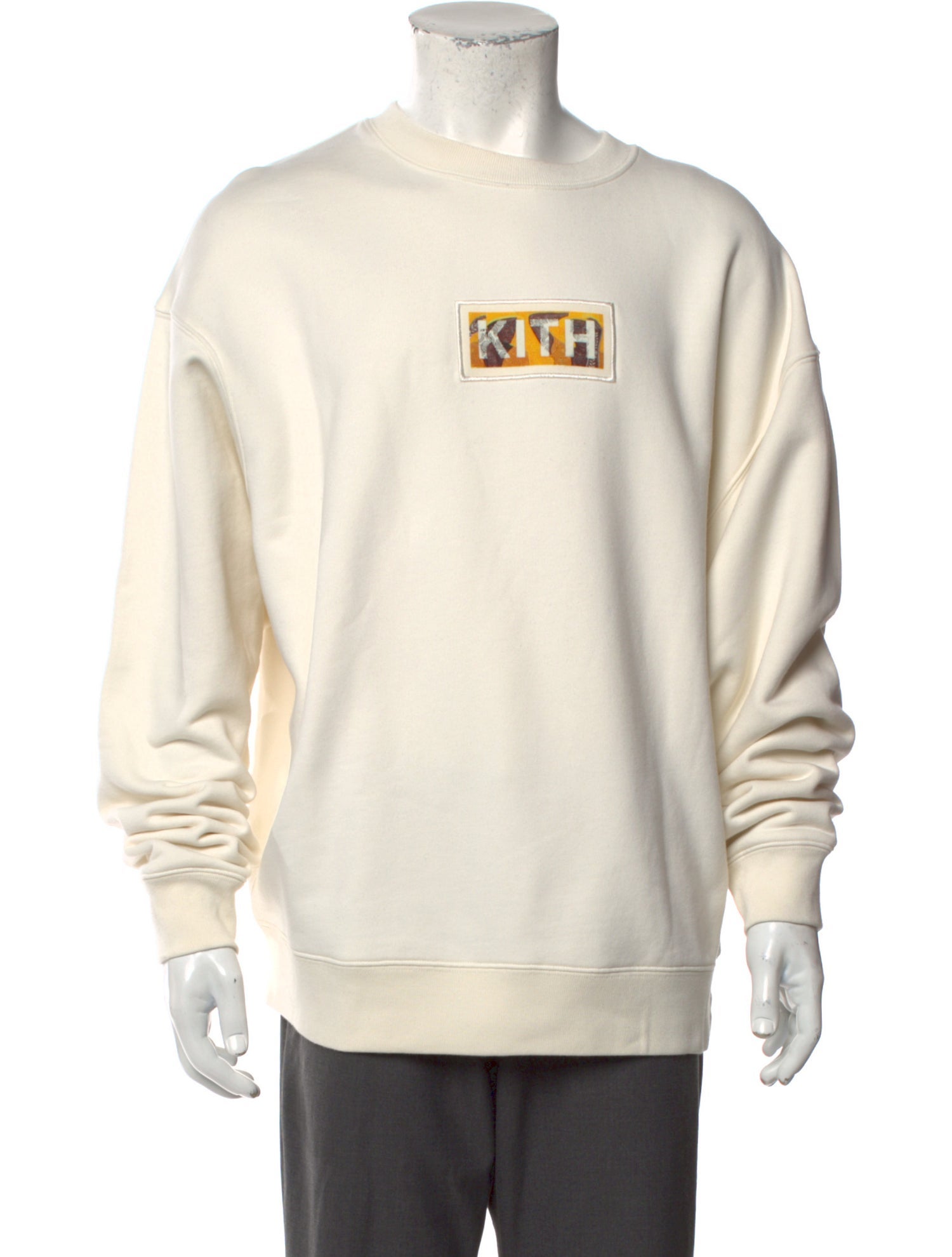 KITH Graphic Print Crew Neck Pullover - Neutrals Sweaters, Clothing ...