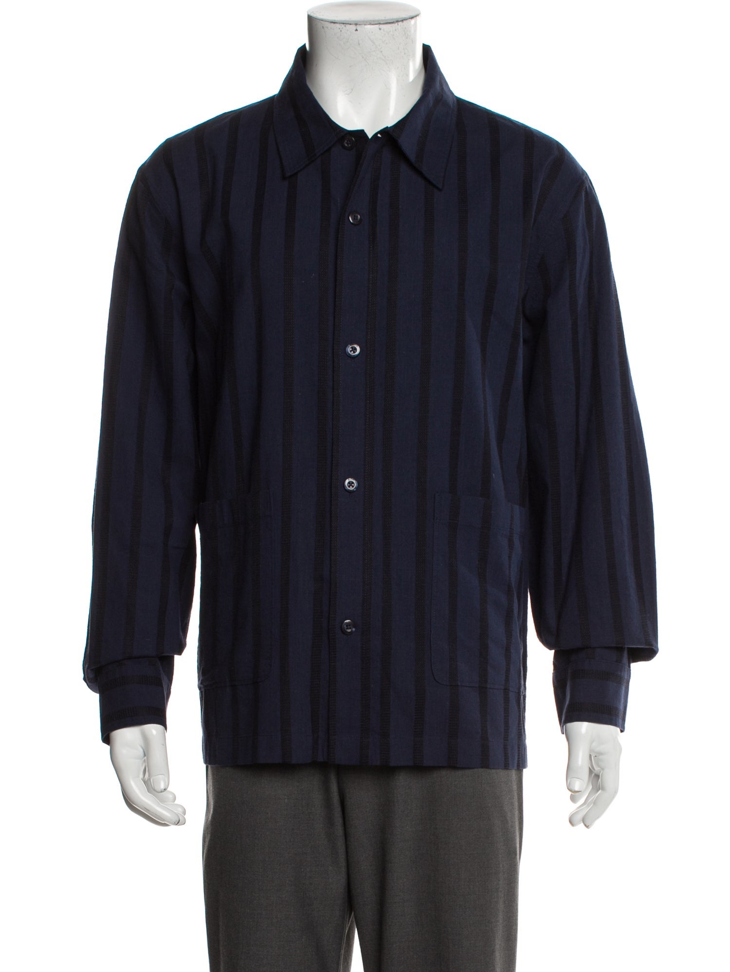 KITH Long Sleeve Dress Shirt - Blue Casual Shirts, Clothing ...