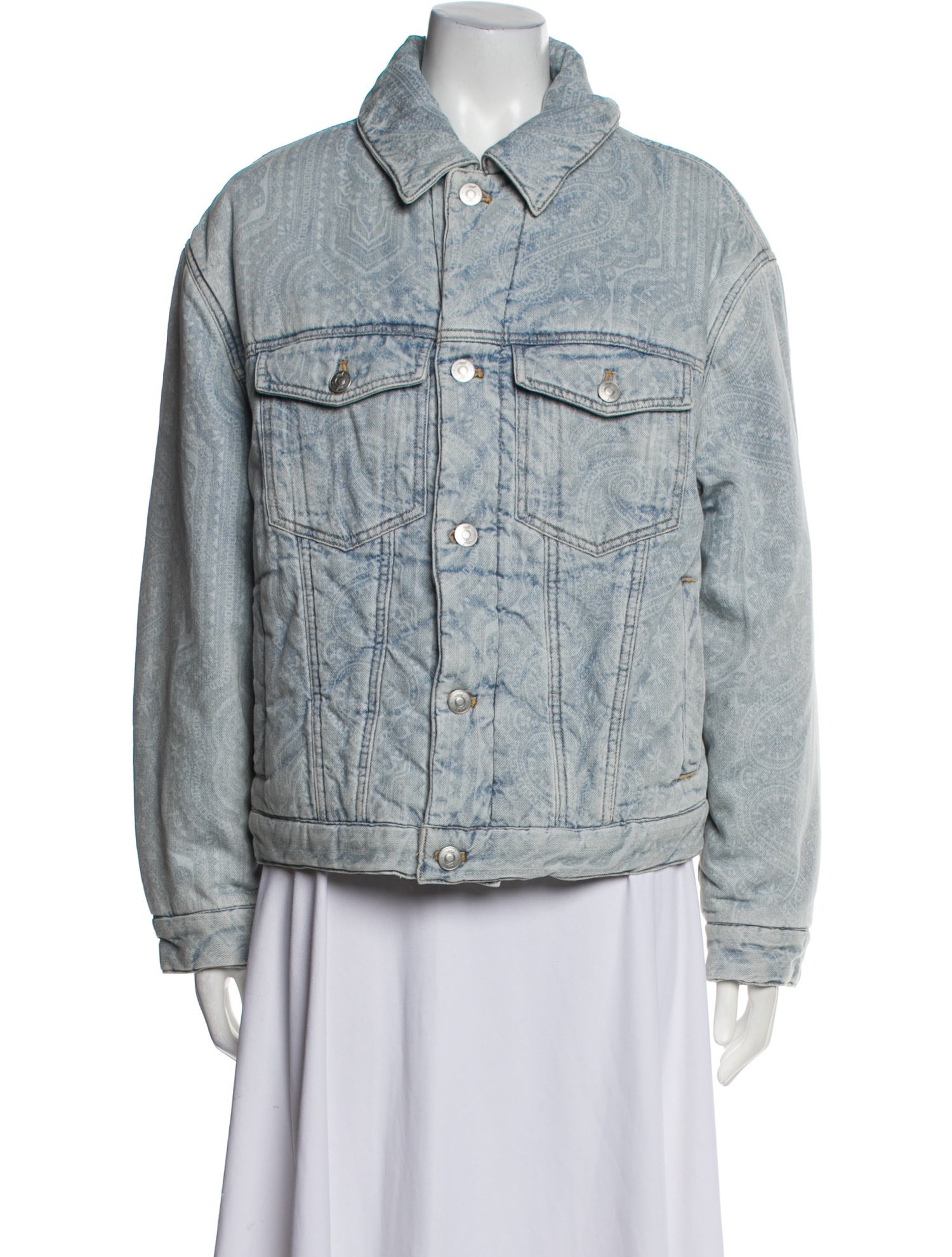 KITH Denim Jacket - Blue Jackets, Clothing - WKITH44221 | The RealReal