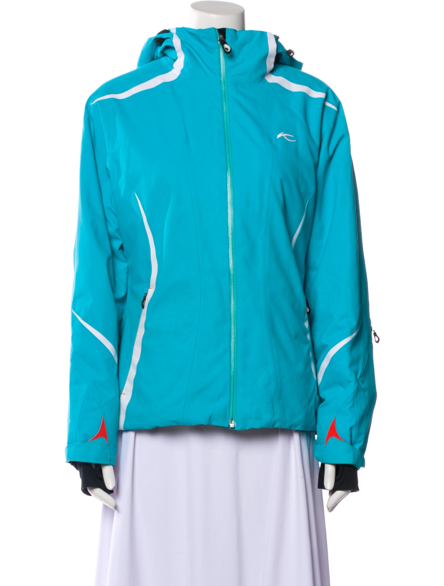 Kjus Striped Performance Jacket - Blue Jackets, Clothing - WKJUS23401 ...