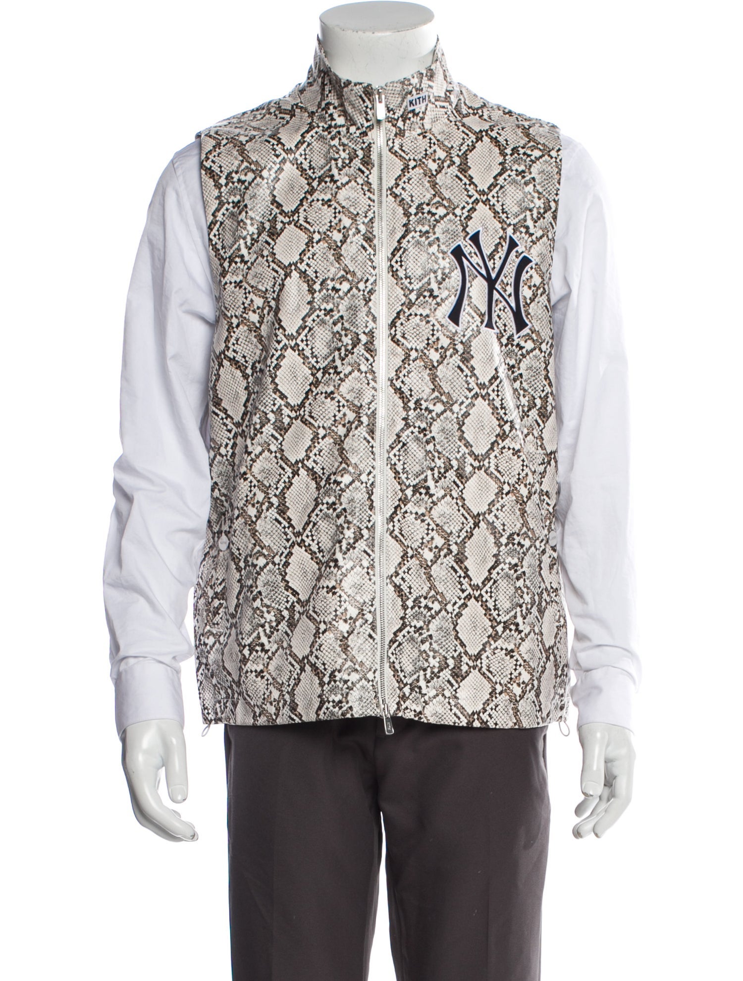 KITH x MLB Animal Print Vest - Neutrals Outerwear, Clothing ...