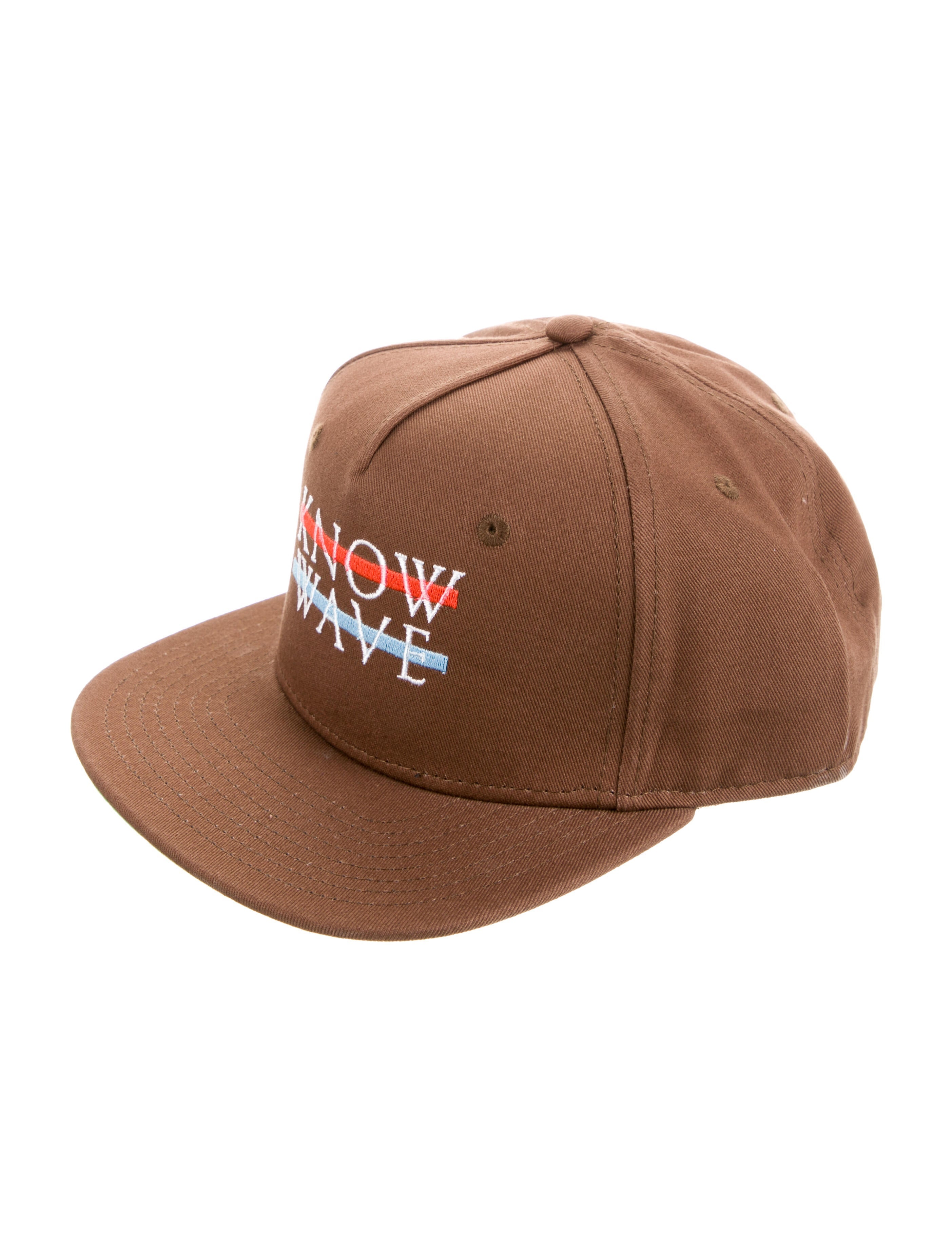 Know Wave Flat Brimmed Cap - Brown Hats, Accessories - WKNOW20194 | The ...