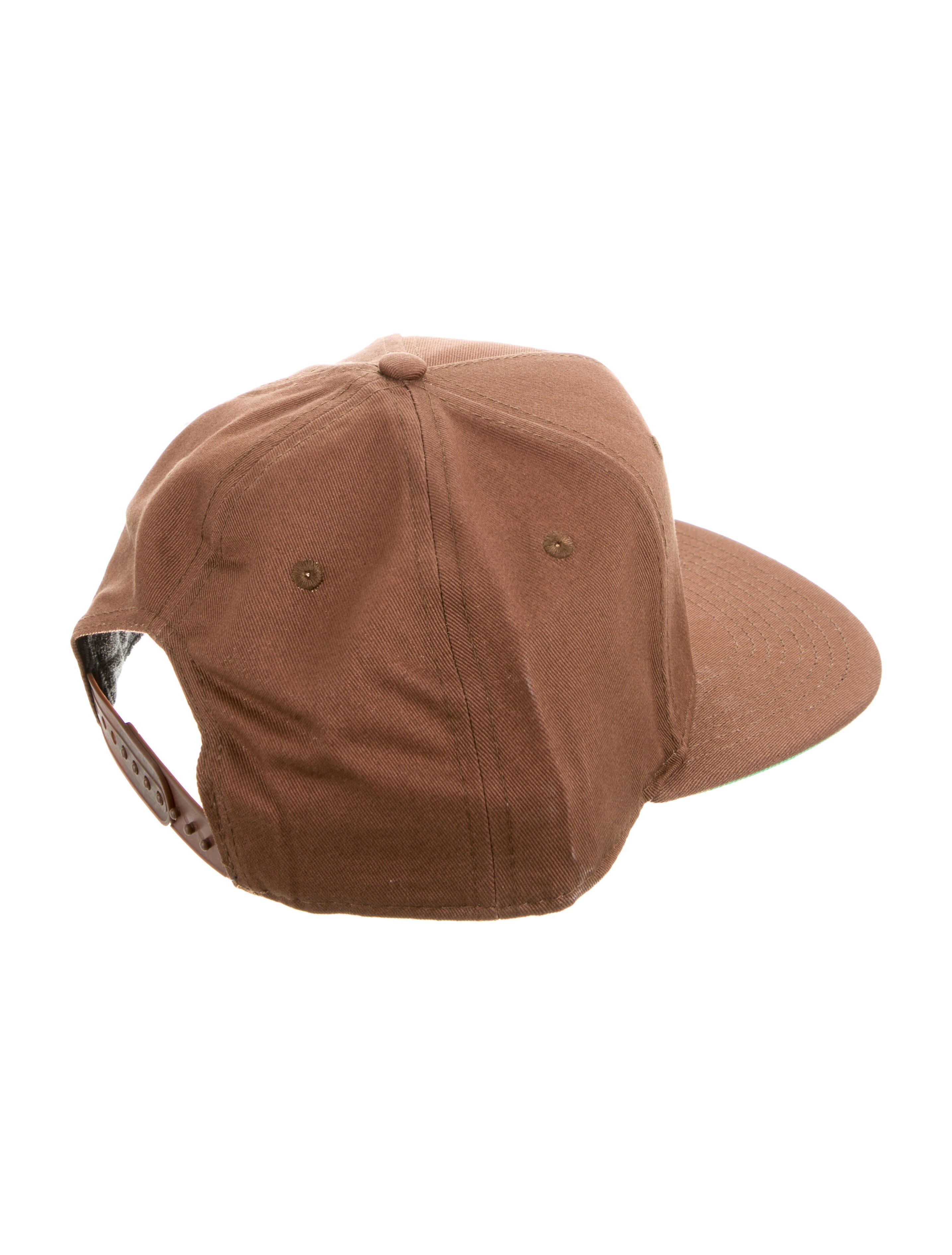 Know Wave Flat Brimmed Cap - Brown Hats, Accessories - WKNOW20197 | The ...