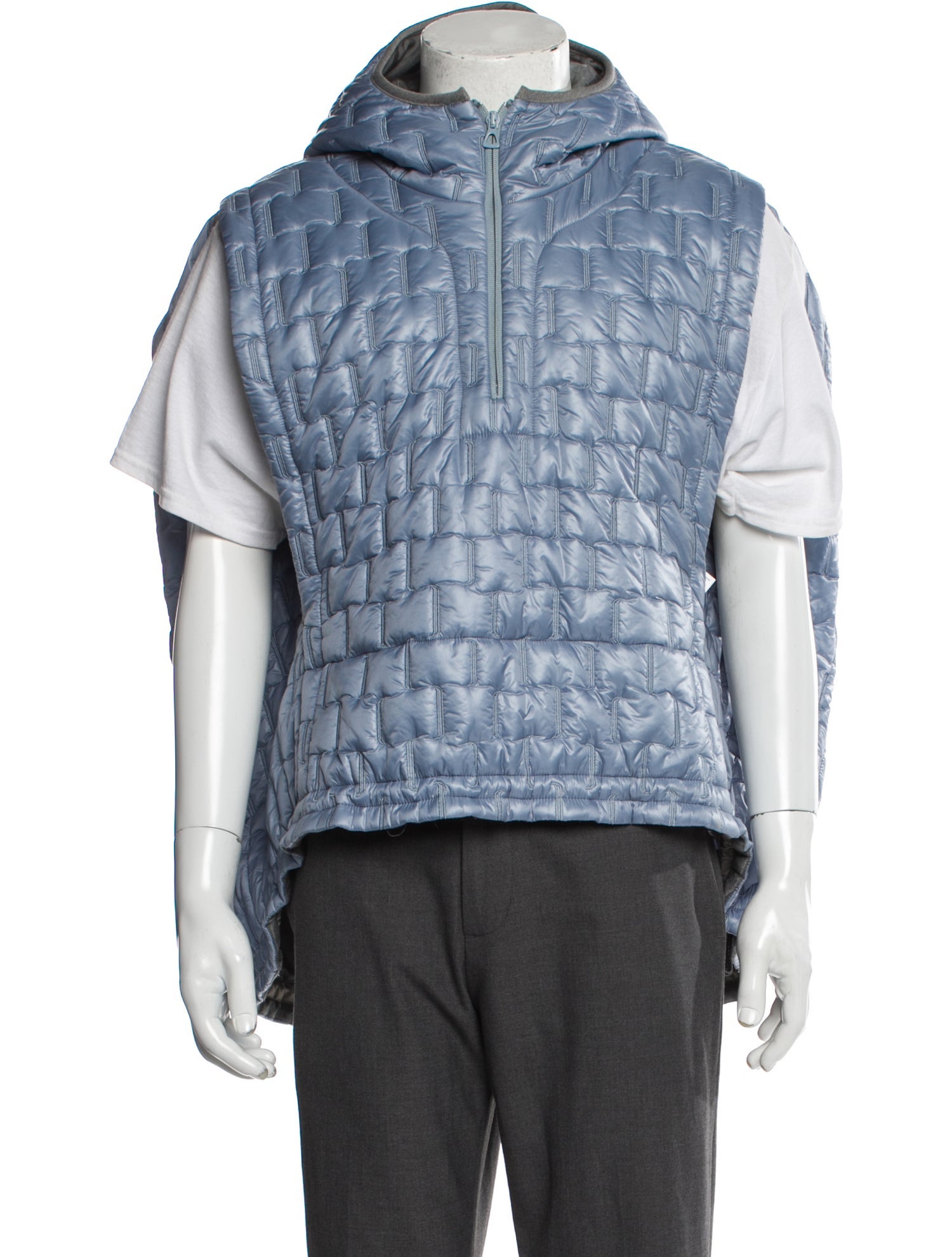 Kiko Kostadinov 2022 Oren Padded Pullover Vest w/ Tags - Blue Outerwear ...