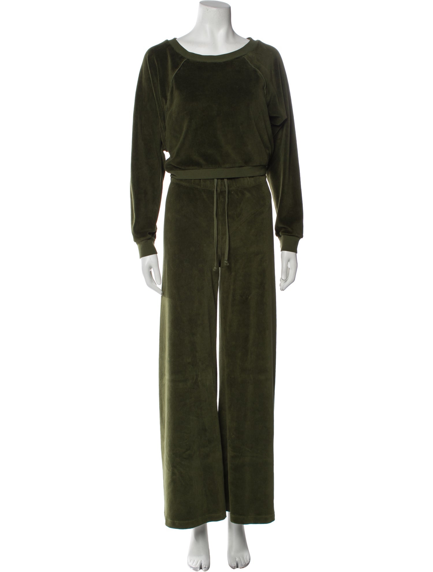 Suzie Kondi Pant Set - Green, 13" Rise Suits and Sets, Clothing ...