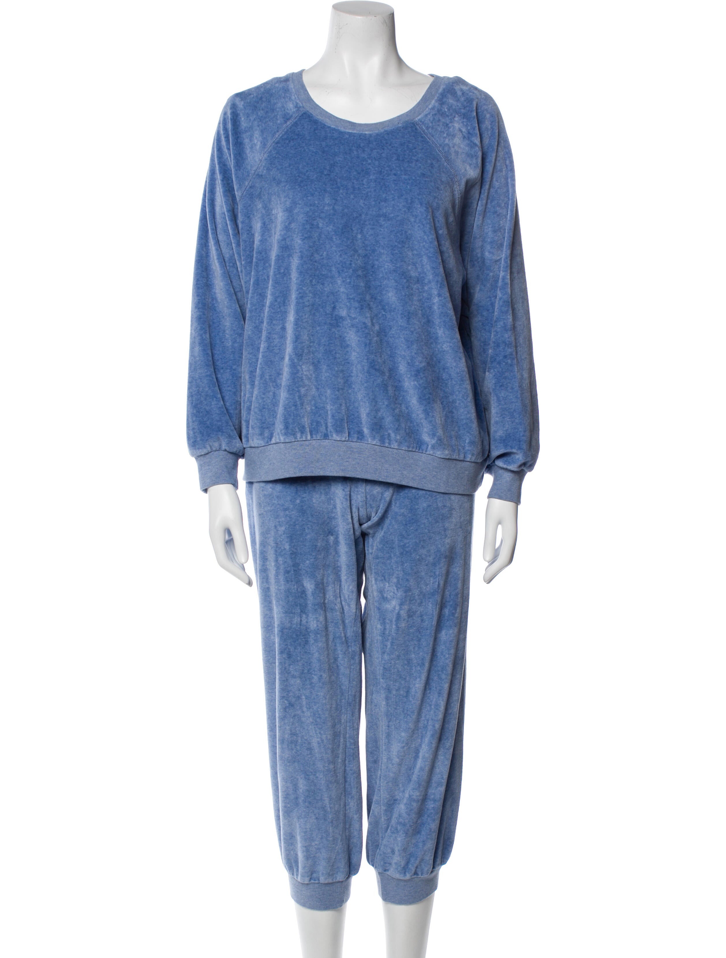 Suzie Kondi Pant Set - Blue, 10.5" Rise Suits and Sets, Clothing ...
