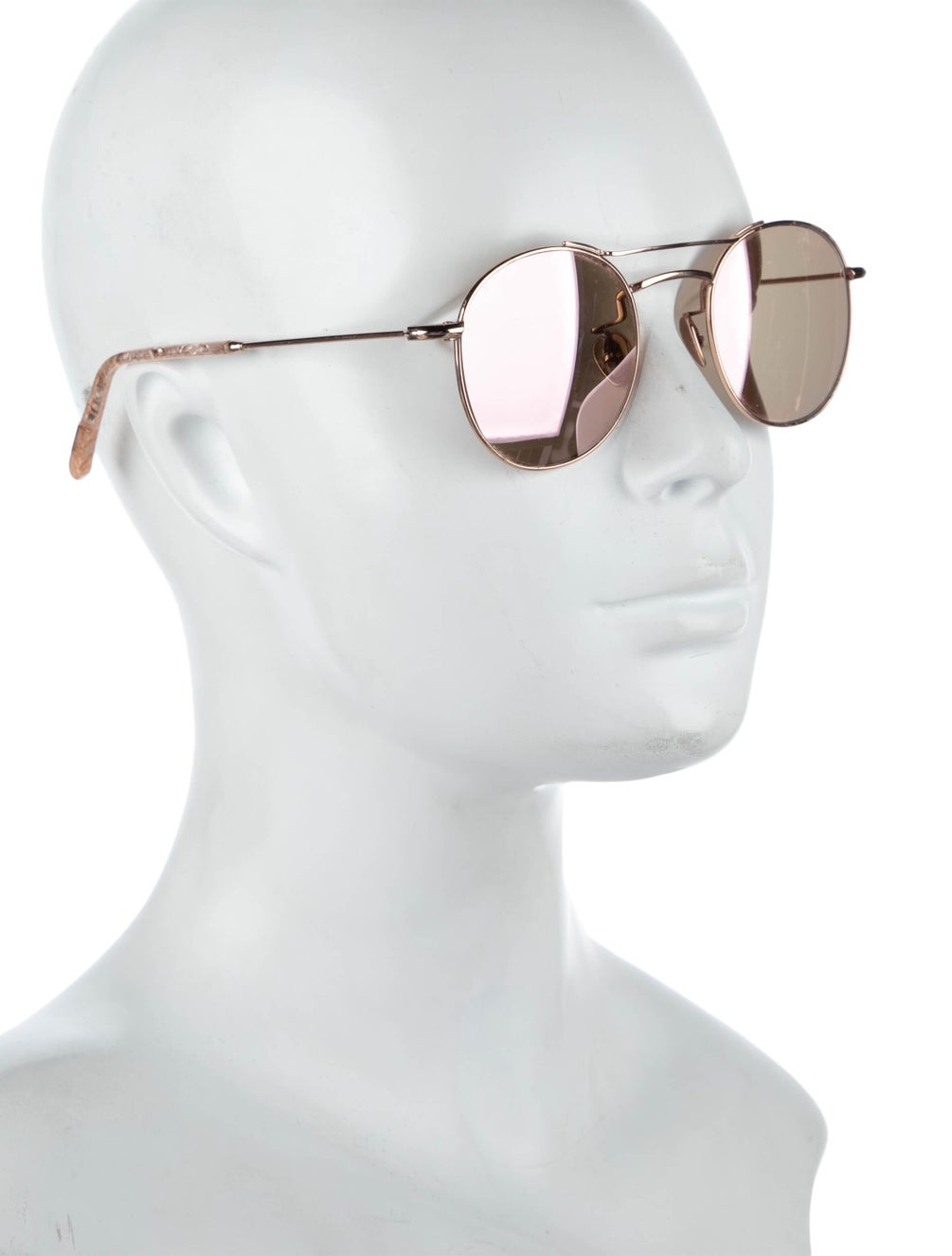 Krewe Round Mirrored Sunglasses - Pink Sunglasses, Accessories ...