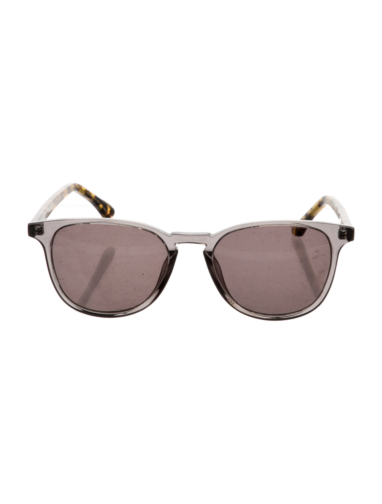 Raf Simons Aviator Tinted Sunglasses - Black Sunglasses, Accessories ...
