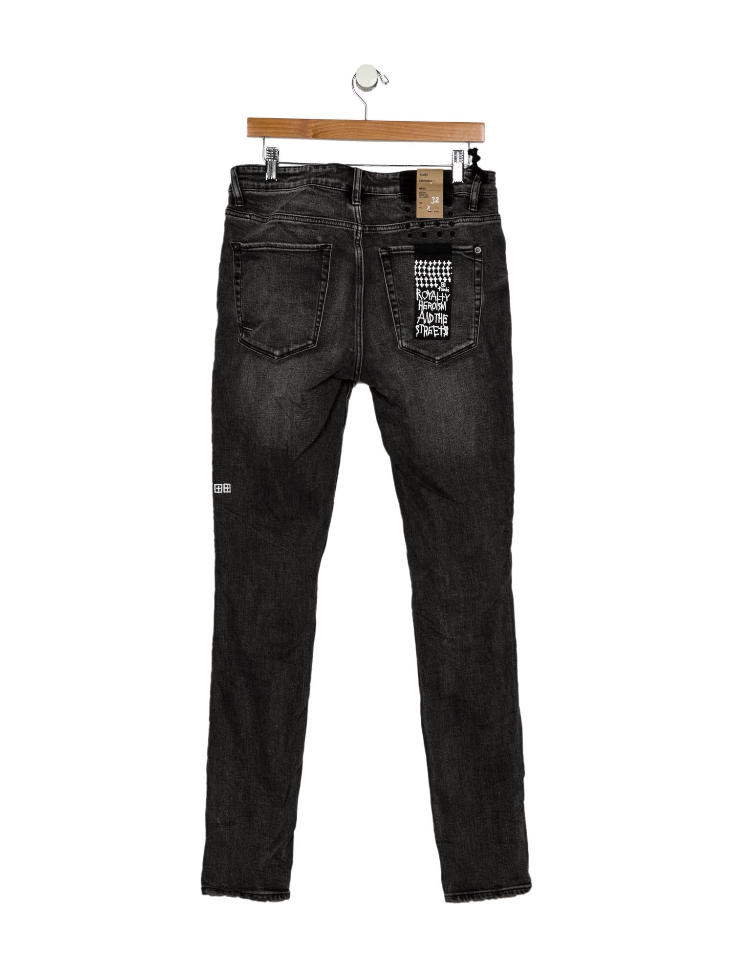 Ksubi Skinny Jeans w/ Tags - Black, 10.25" Rise Jeans, Clothing - WKS27318 | The RealReal