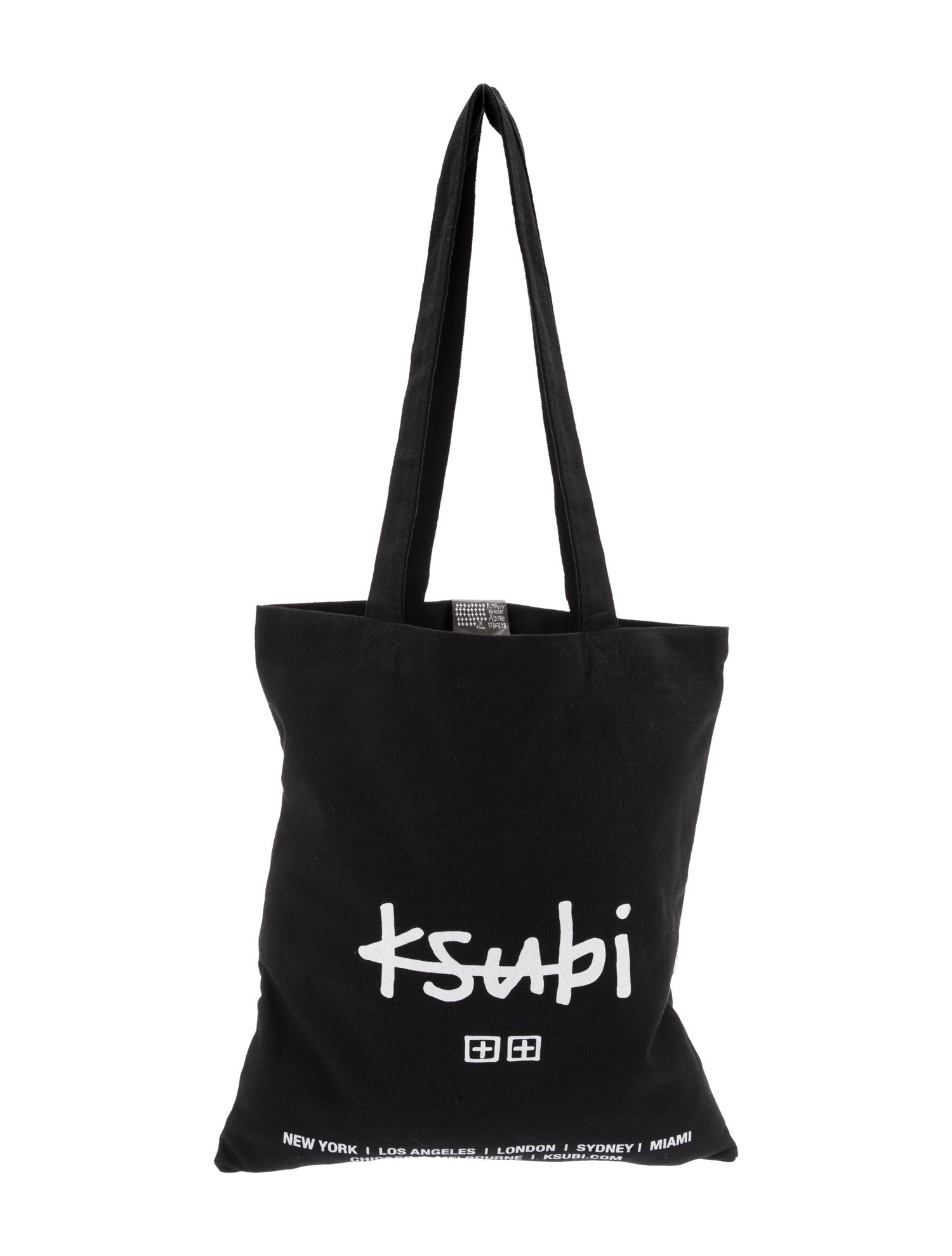 Ksubi Canvas Tote Bag - Black Totes, Handbags - WKS28772 | The RealReal