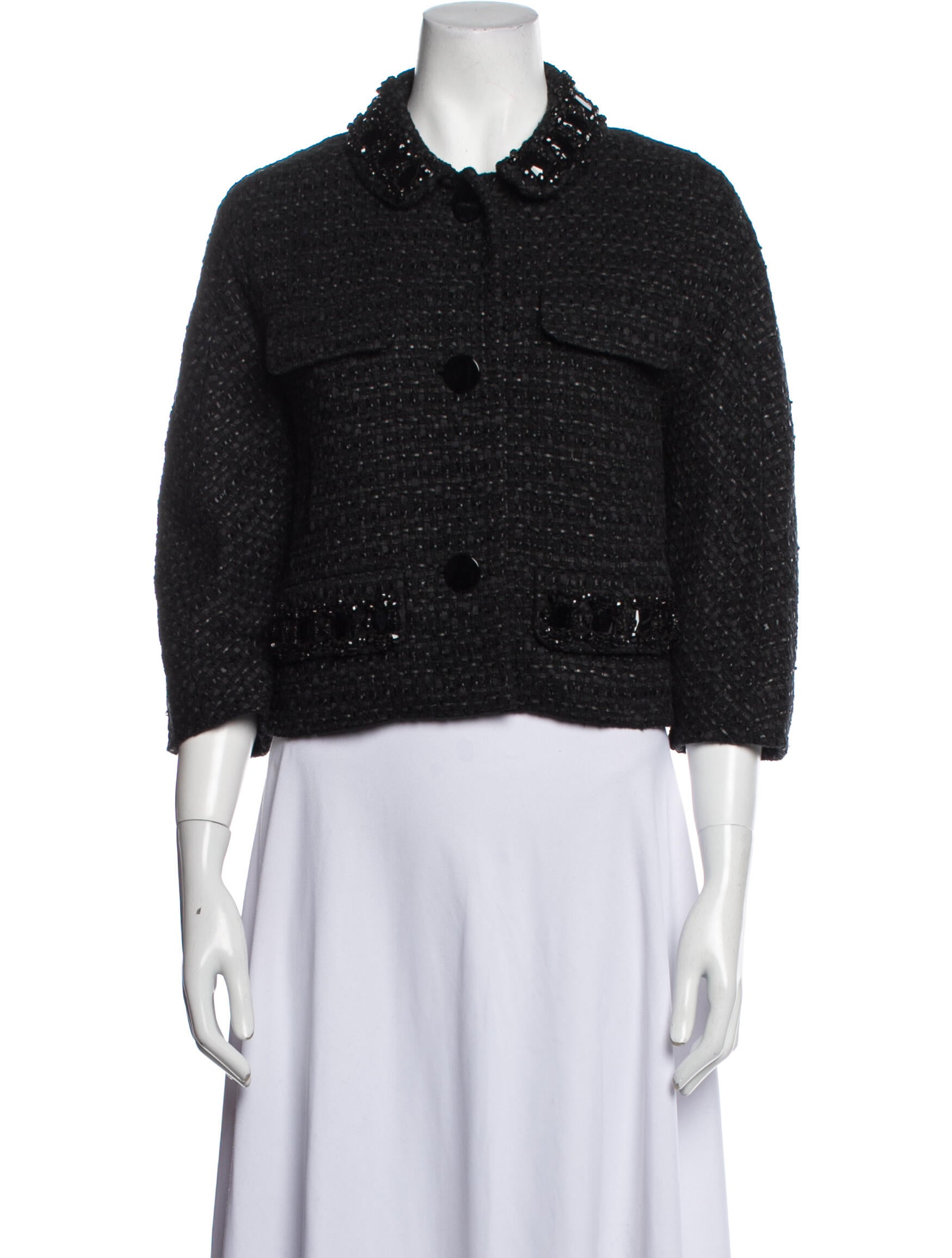 Kate Spade New York x The Madison Ave. Collection Tweed Pattern Evening ...